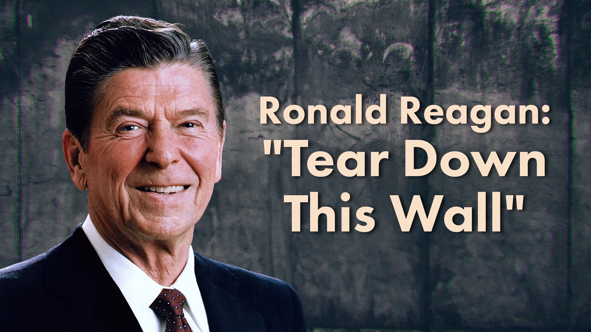 Ronald Reagan: "Tear Down This Wall" | ClickView