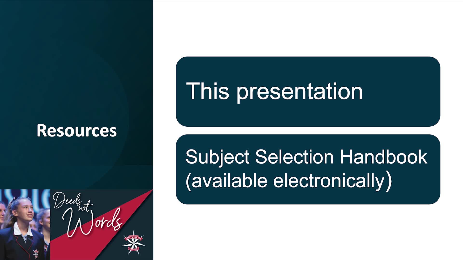 Year 7 Subject & Language Selections - ClickView