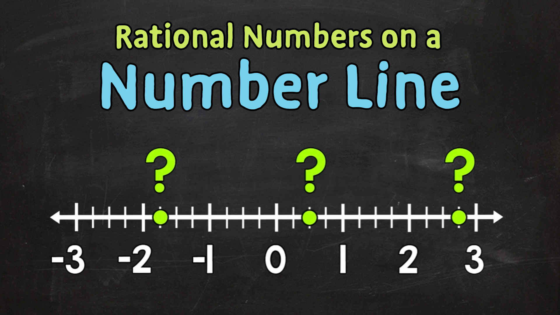 Graphing Rational Numbers on a Number Line | ClickView