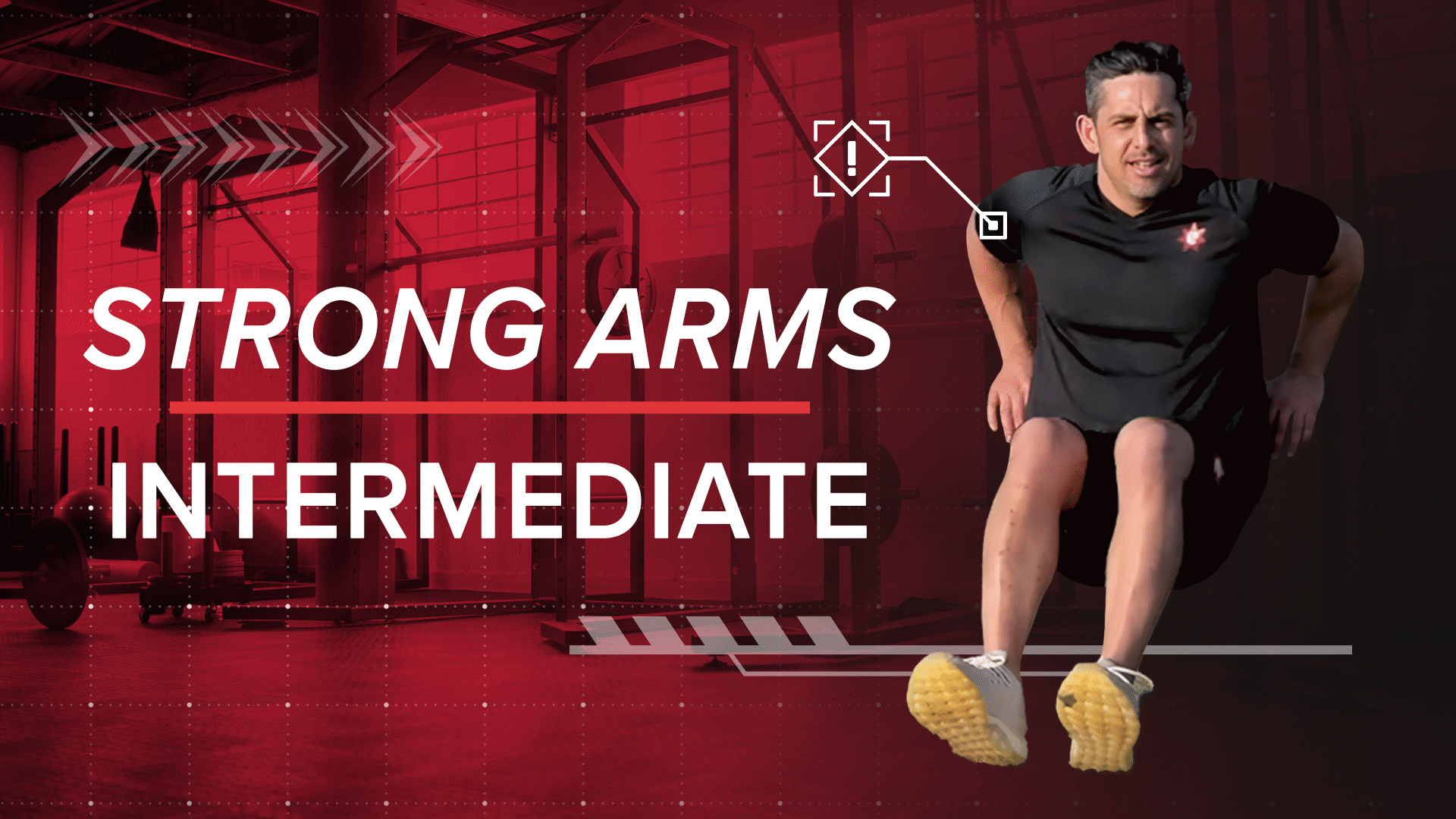 Raised Toe Tricep Dips (Intermediate) | ClickView