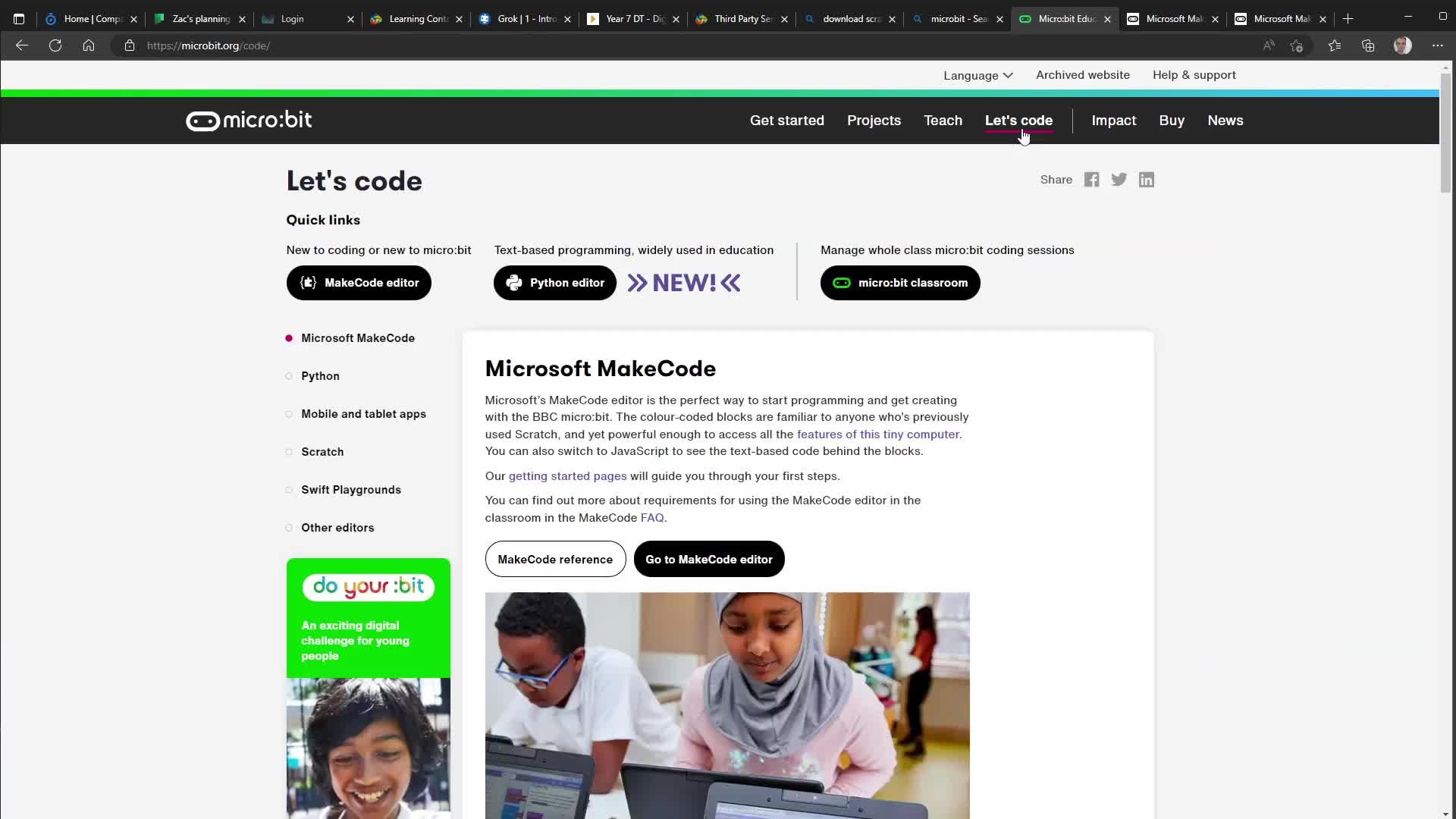 Microbit Networks.mp4 - ClickView