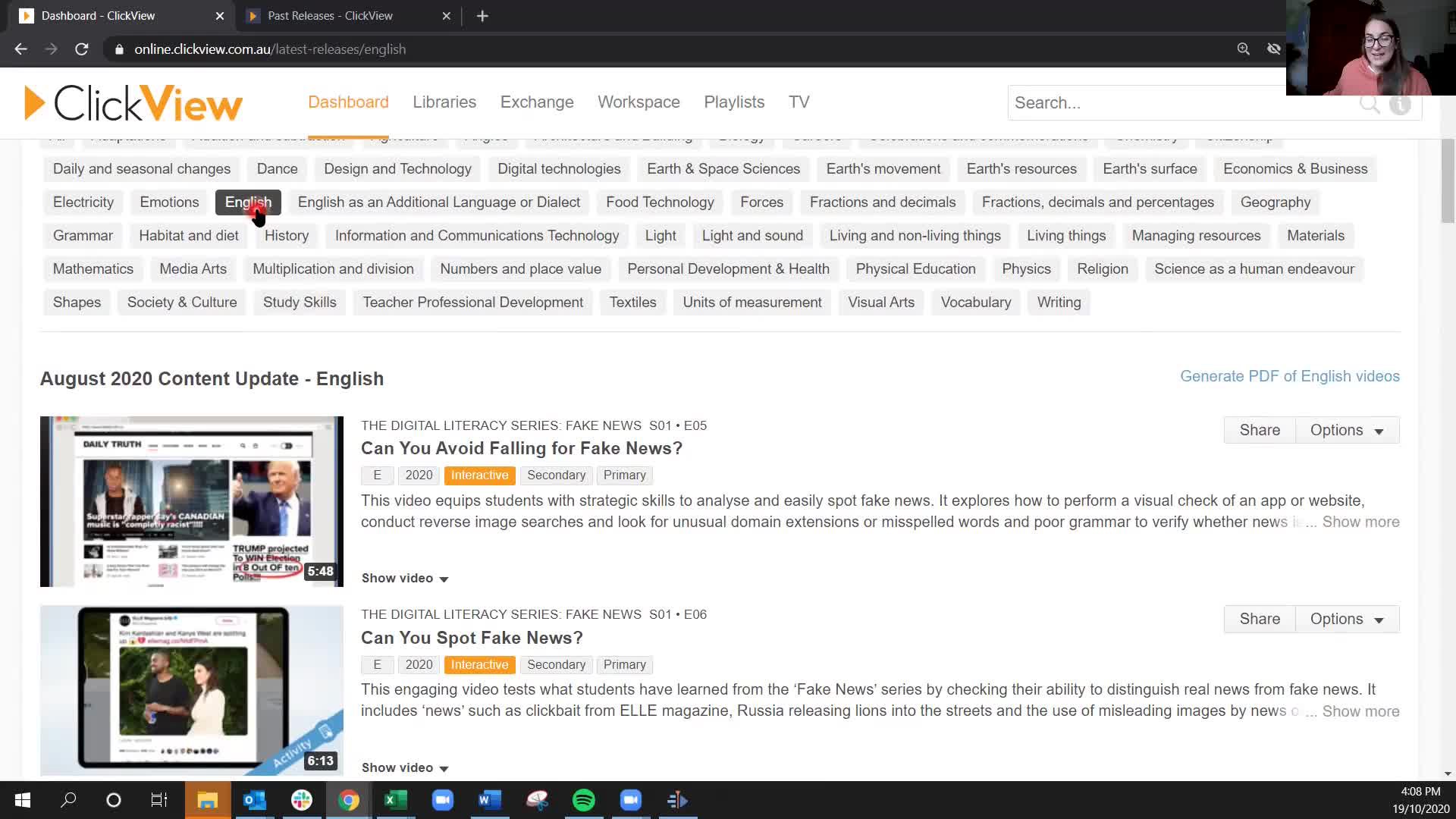 Administration: Promote new ClickView content at your school - ClickView