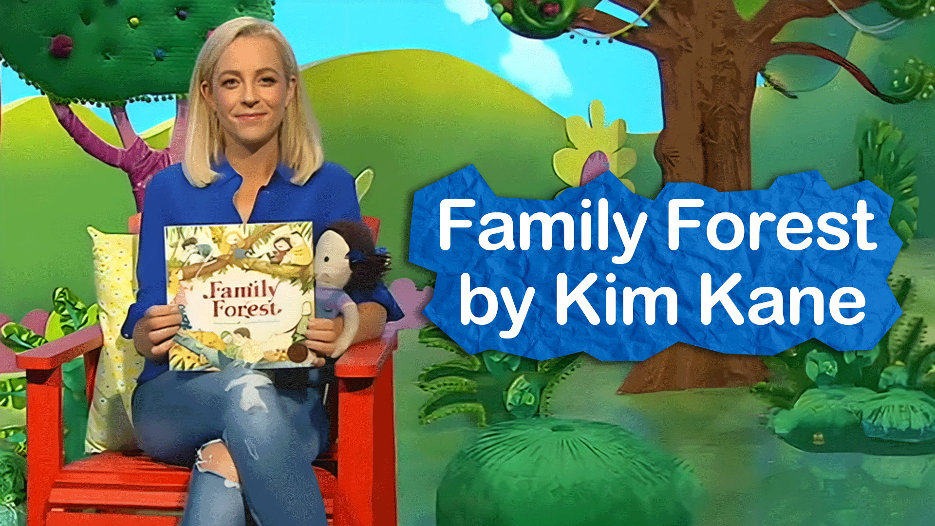 Play School Celebrity Covers - Carrie Bickmore: Family Forest | ClickView