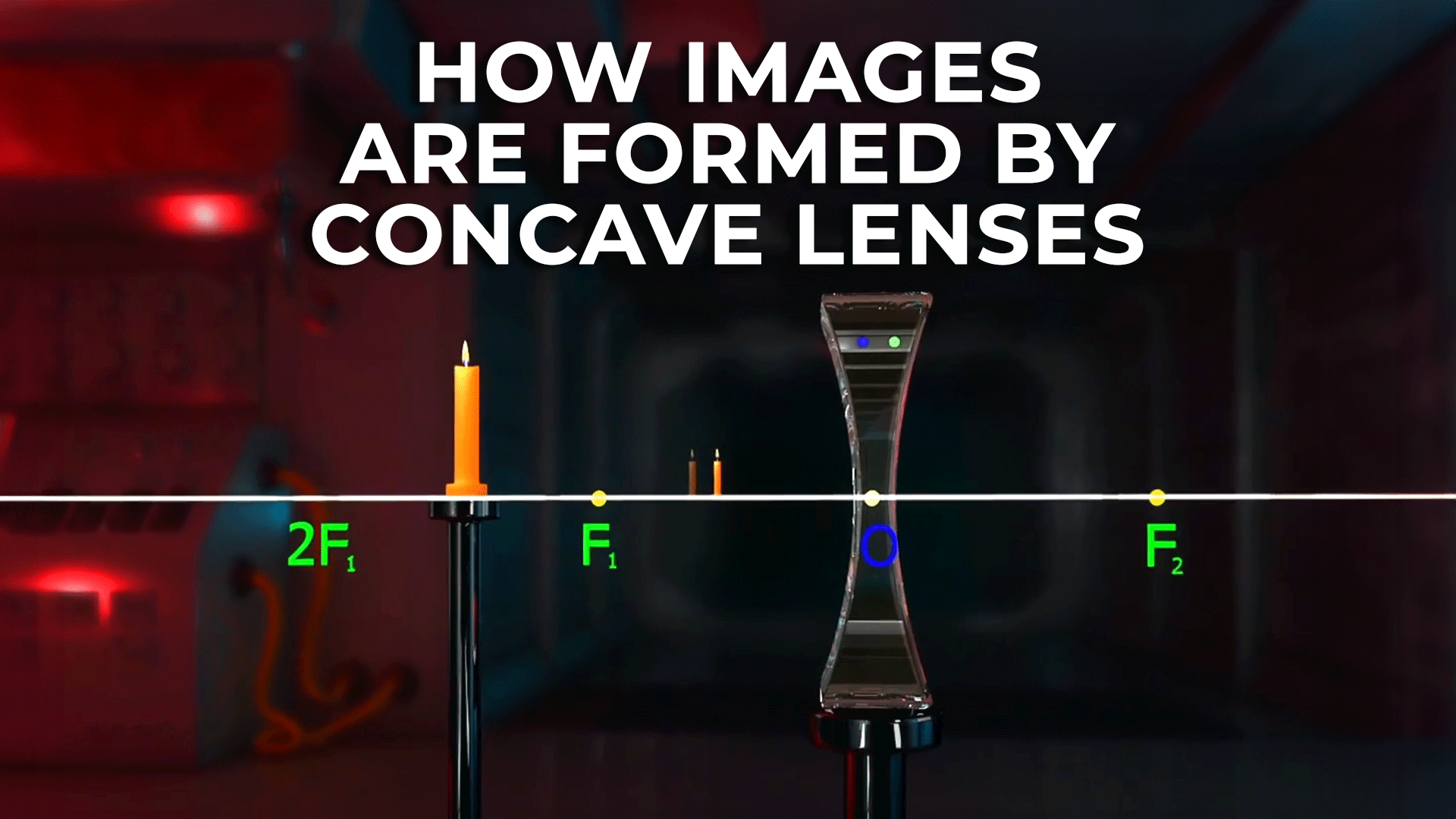 Image Formed by a Concave Lens - ClickView