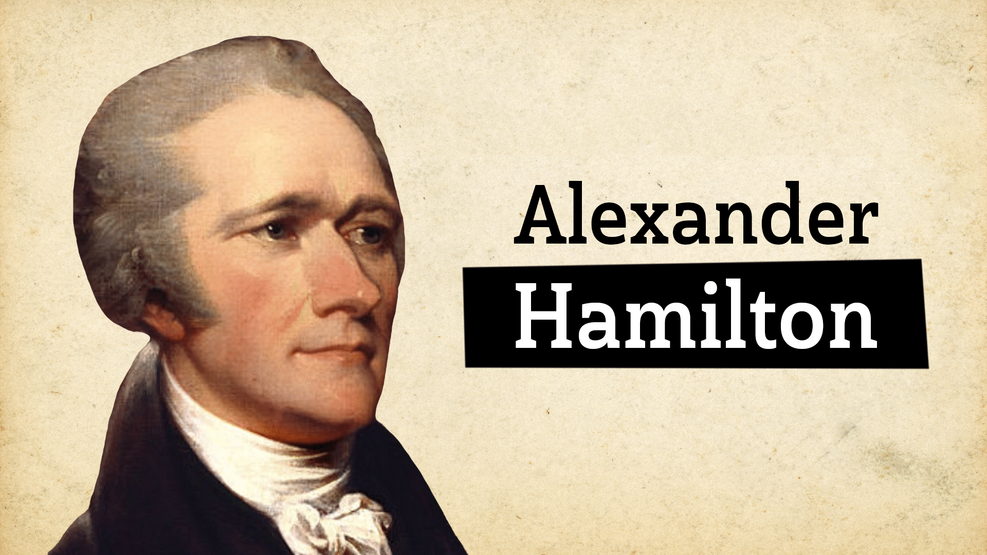Dr. Alexander Hamilton Video & Resources | ClickView