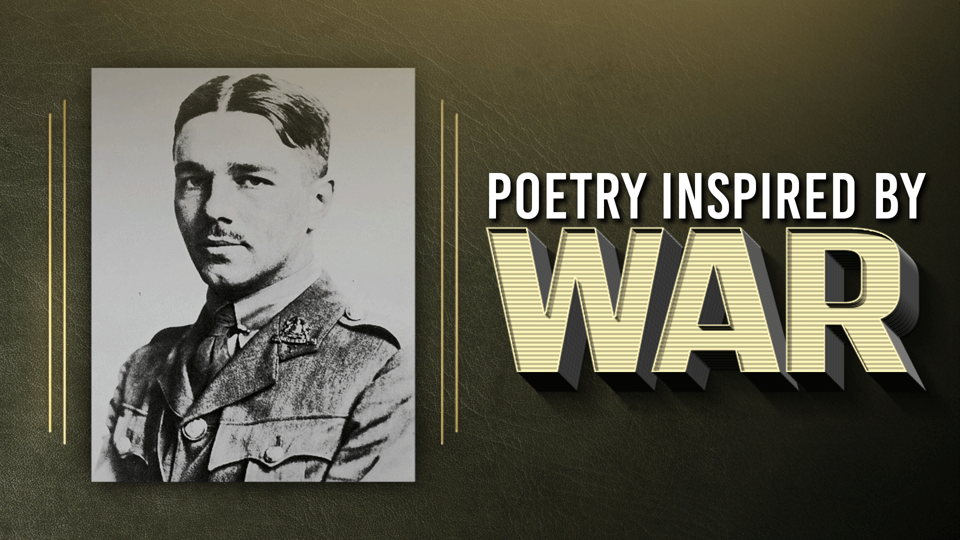 World War One Poetry in Context Video & Resources | ClickView