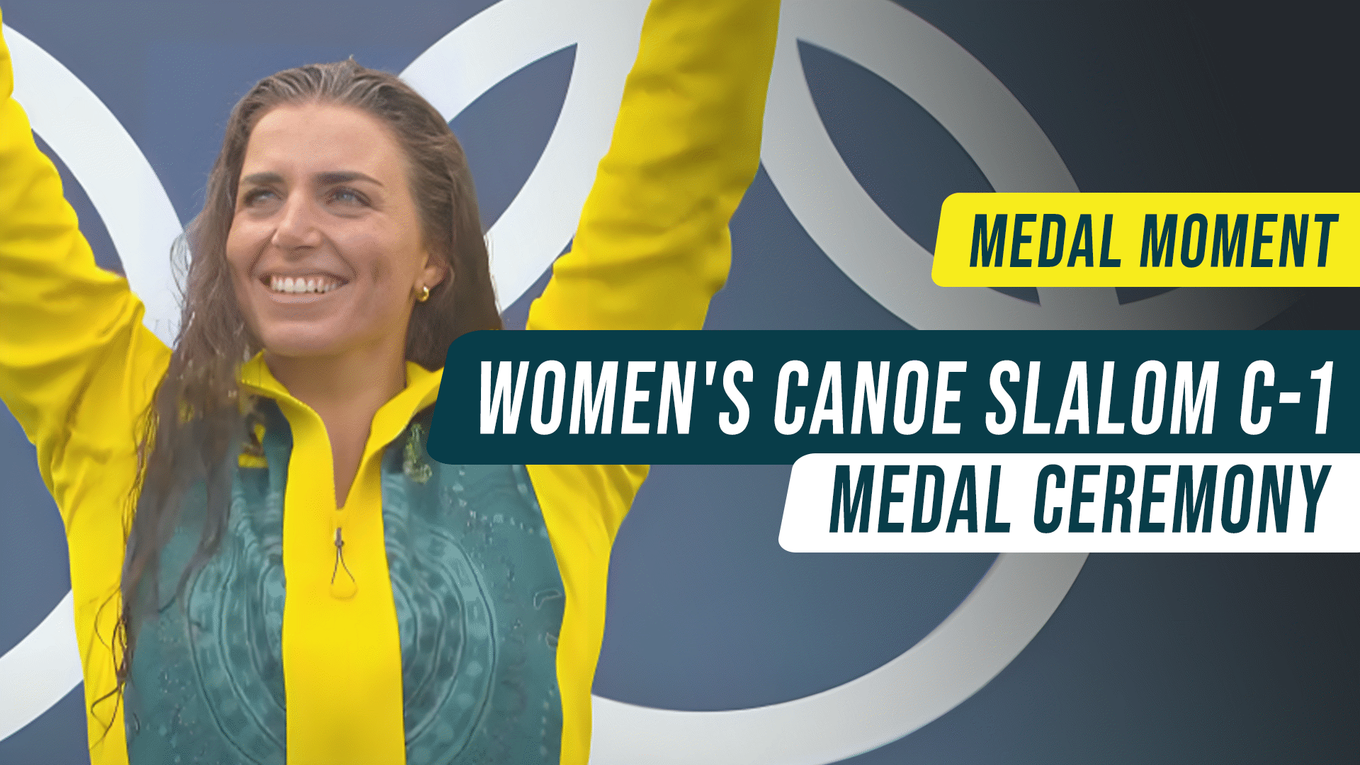 Medal Ceremony: Jess Fox Wins Second Gold Medal | ClickView