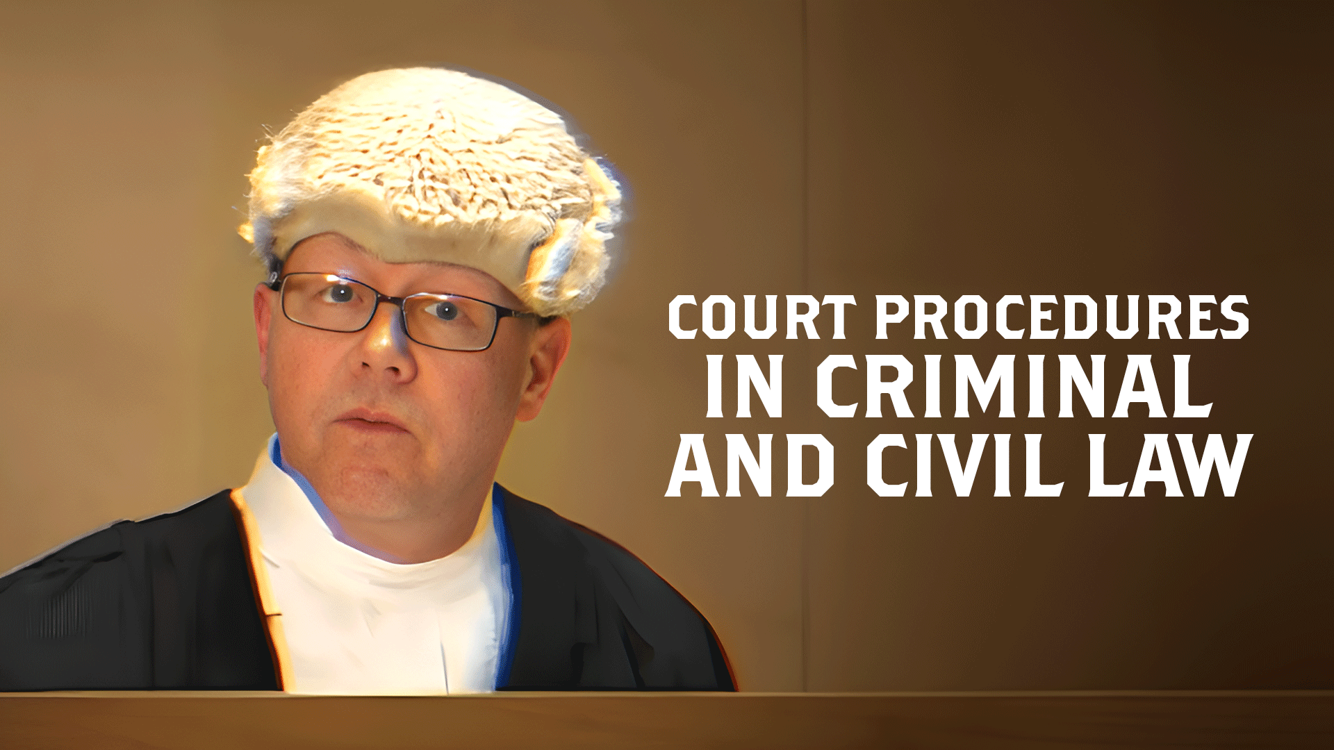 Court Procedures in Criminal and Civil Law | ClickView