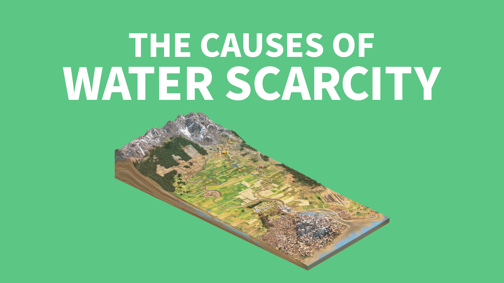 The Causes of Water Scarcity Video & Resources | ClickView