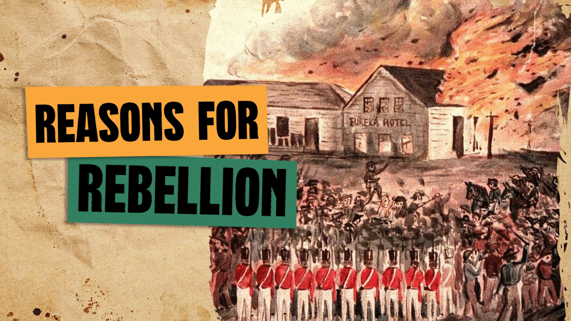 Events Leading up to the Eureka Stockade - ClickView