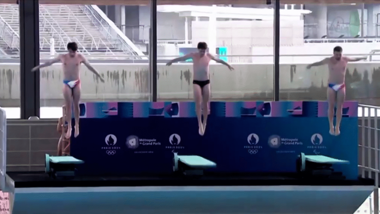 Olympic Dive - And now, we've all had bad day... - ClickView