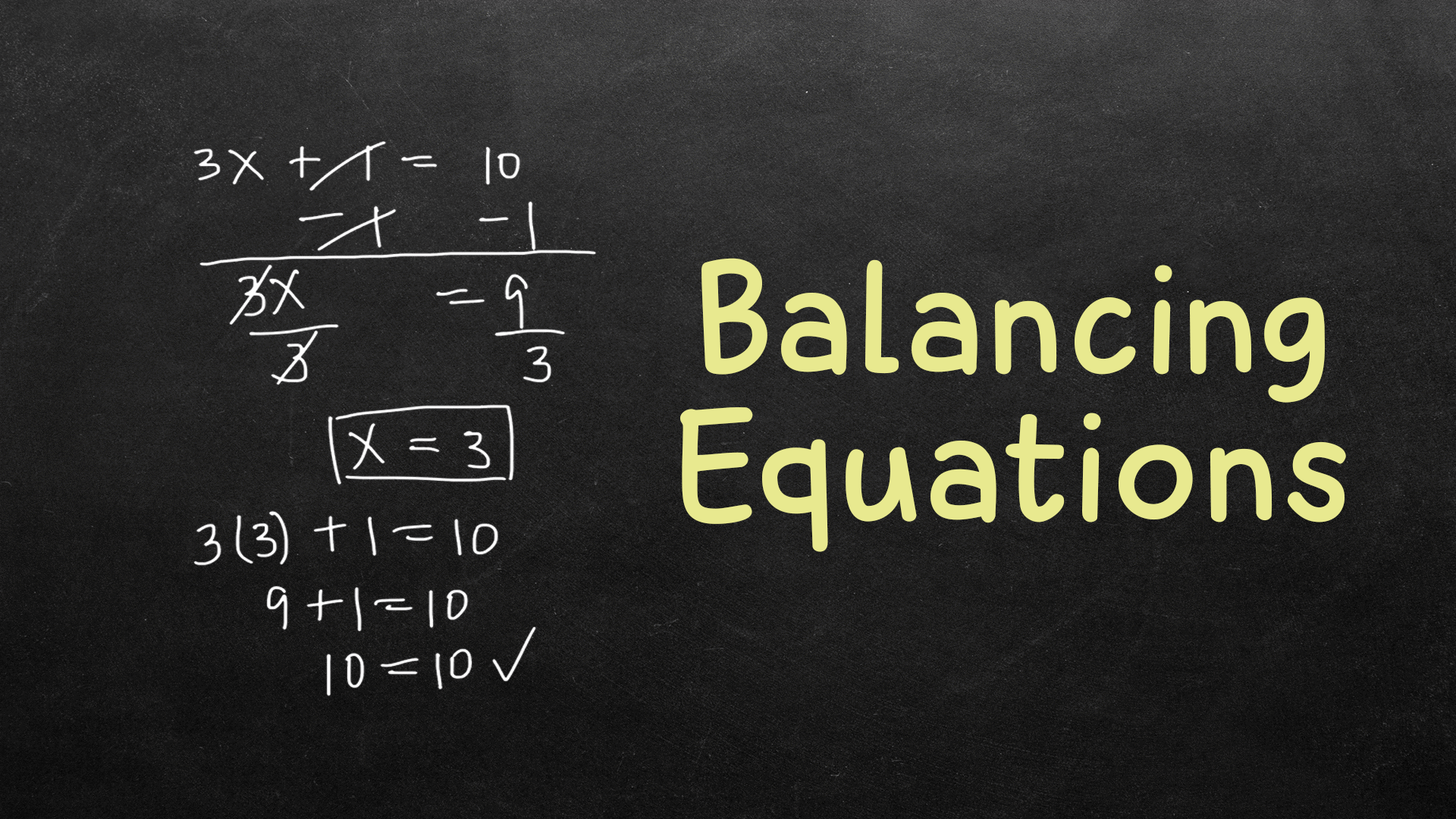 Balancing Equations Video & Resources | ClickView
