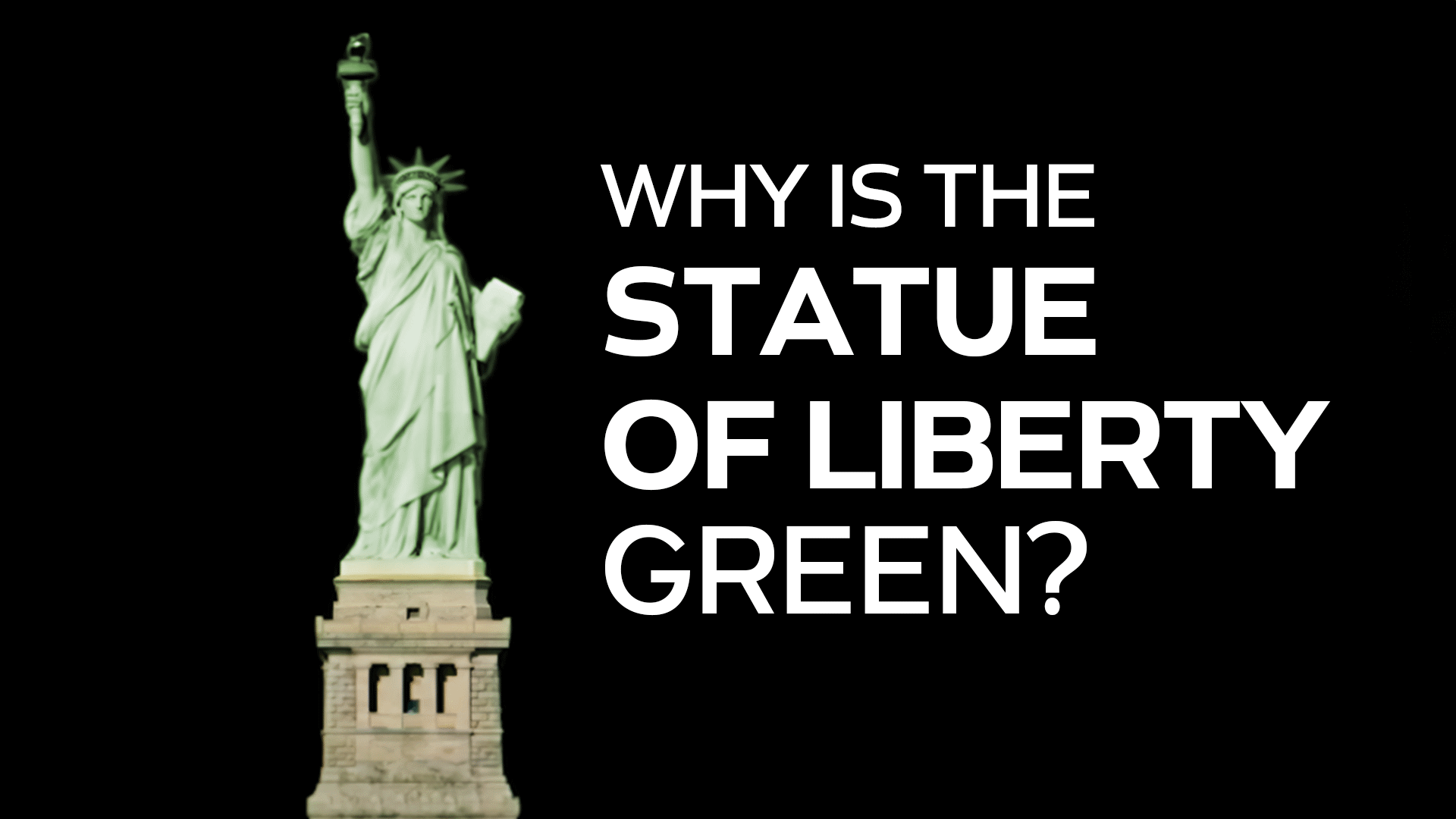 Why Is the Statue of Liberty Green? | ClickView