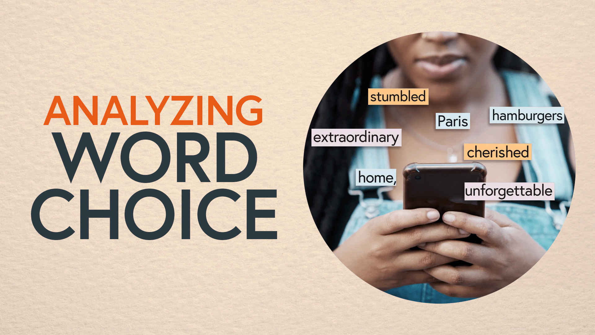 Analyzing Word Choice Video & Resources | ClickView