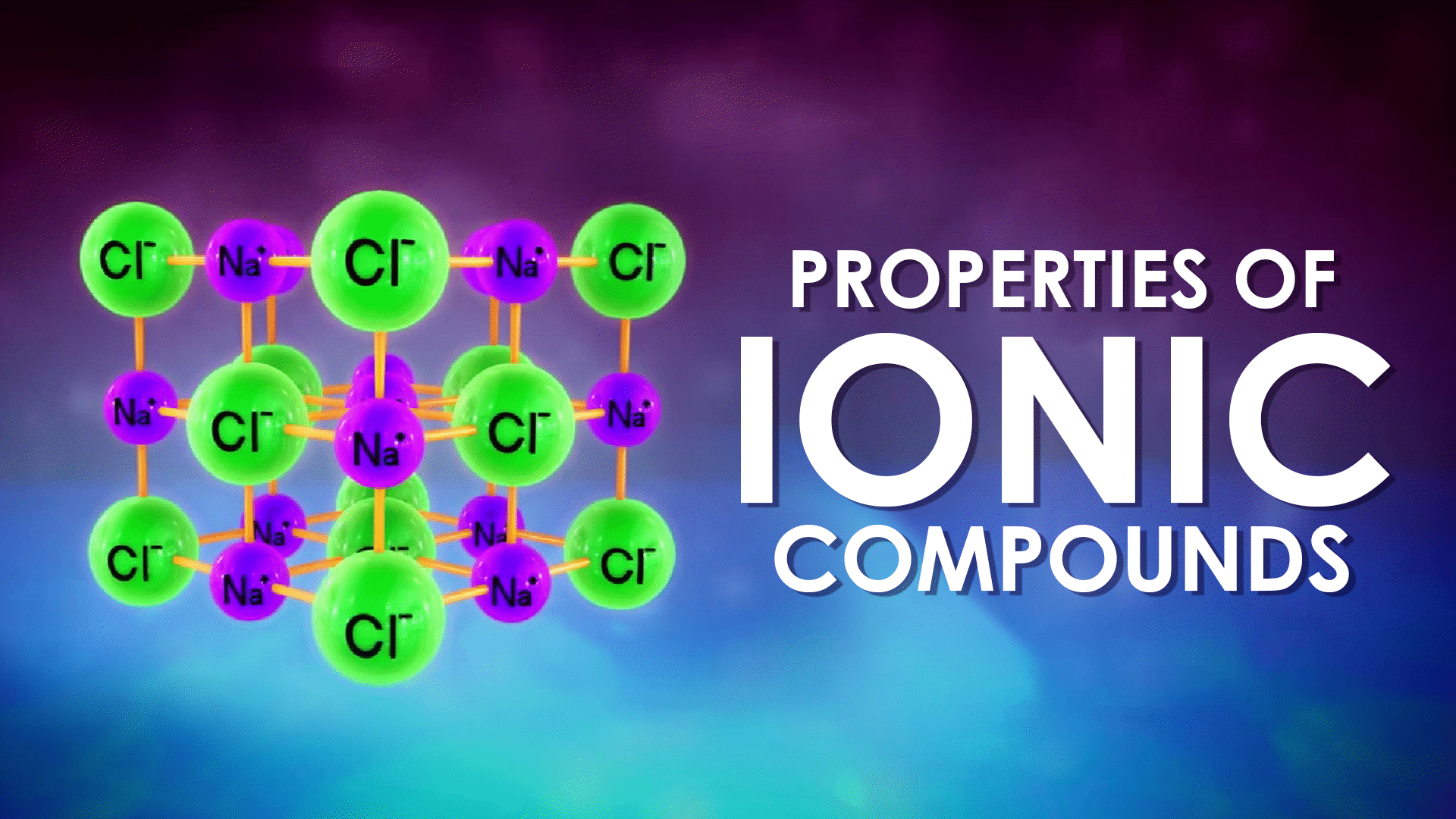 Properties of Ionic Compounds Video & Resources | ClickView