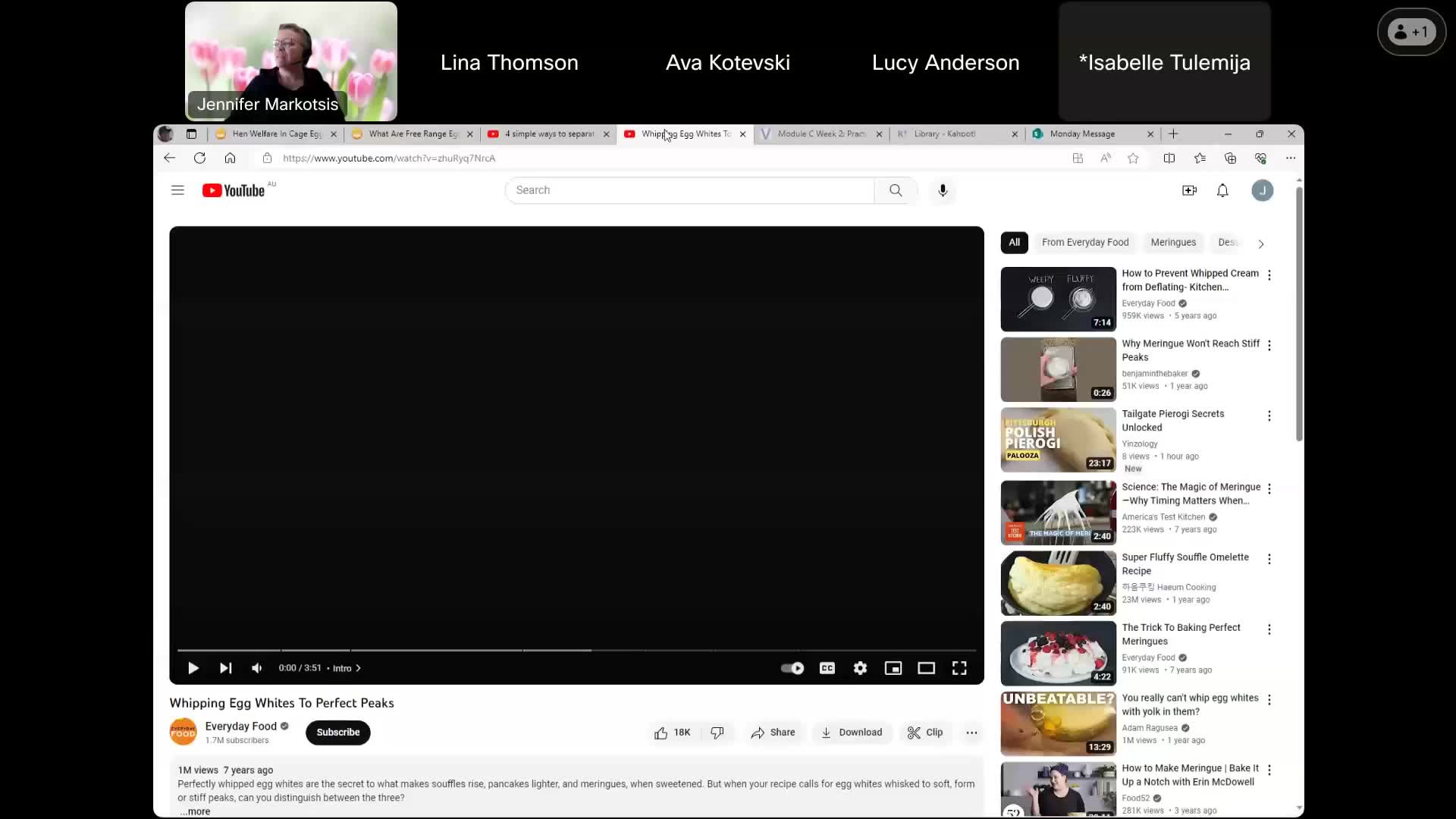 C2 Food technology - Eggs - ClickView
