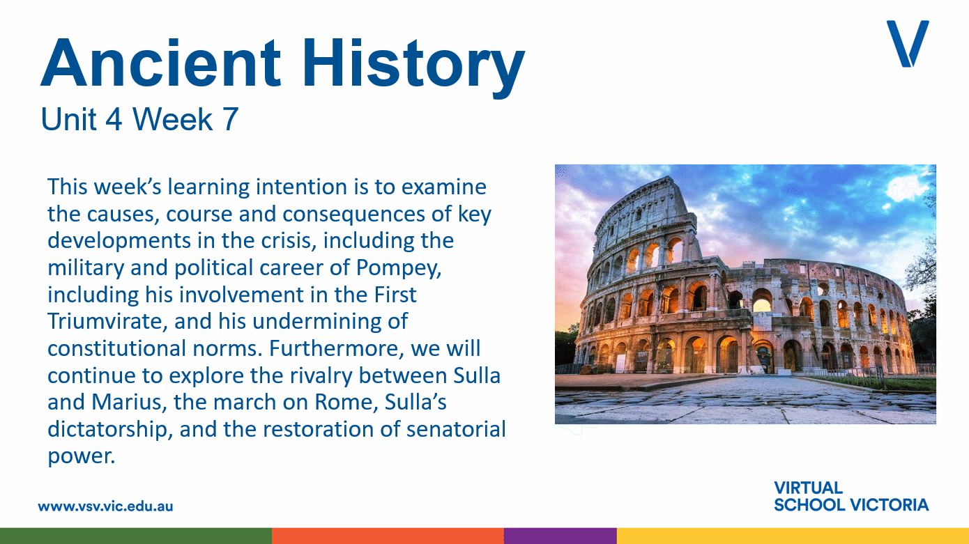 Unit 4 Week 7 Ancient History - ClickView