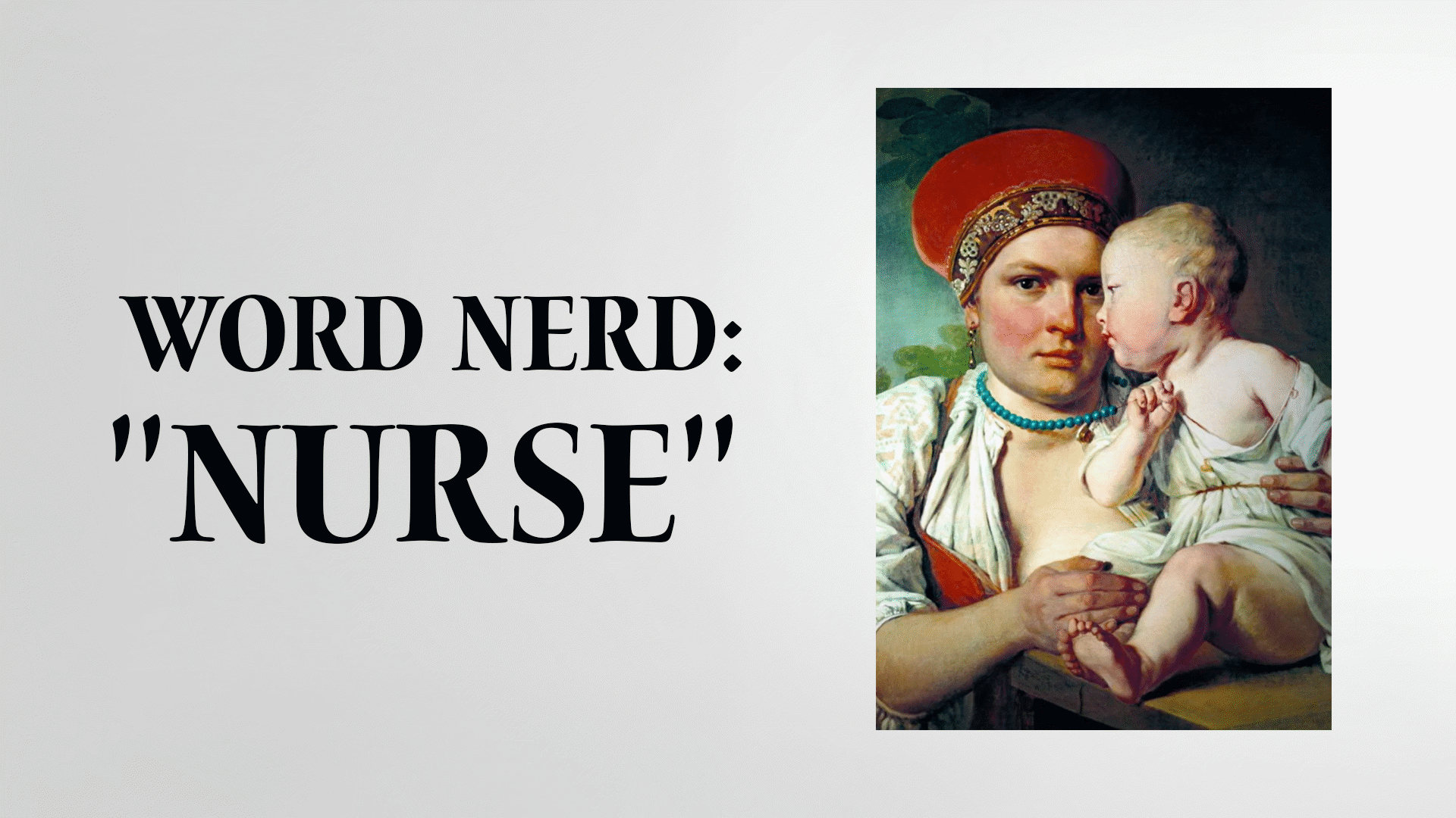 Word Nerd: "Nurse" Video & Resources | ClickView