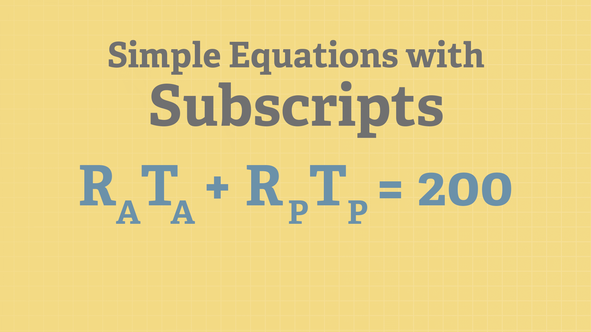 Simple Equations Videos & Resources | ClickView