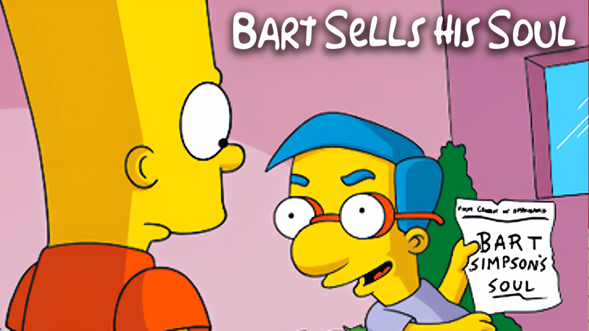 Bart Sells His Soul - To make up for a prank... - ClickView