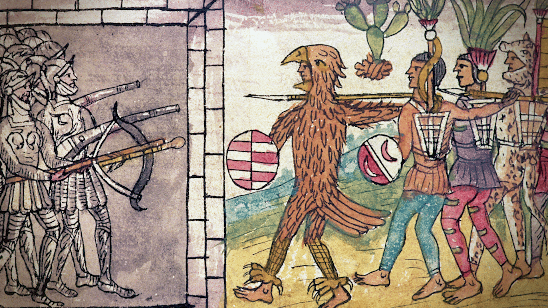 The Aztec and Spanish Worlds Collide | ClickView