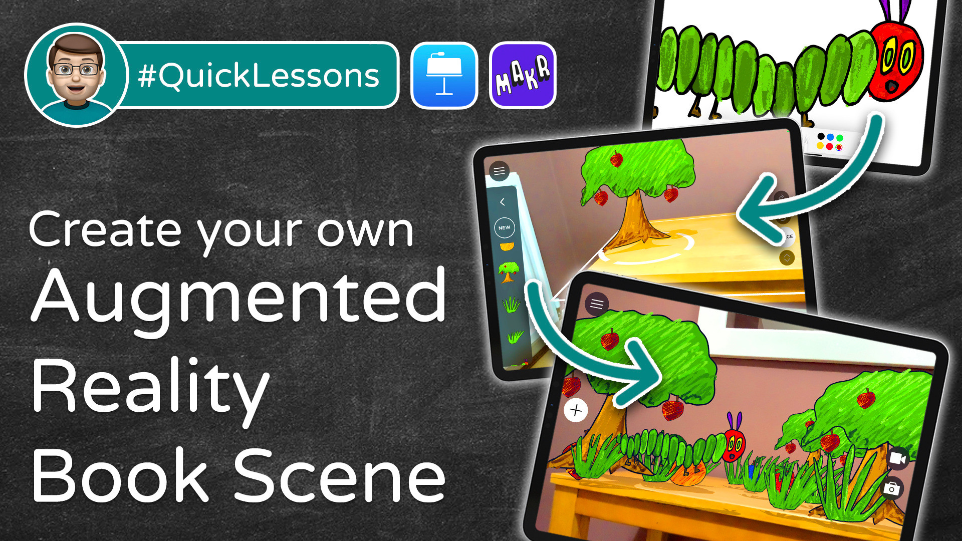 Create Your Own Augmented Reality Book Scene | ClickView
