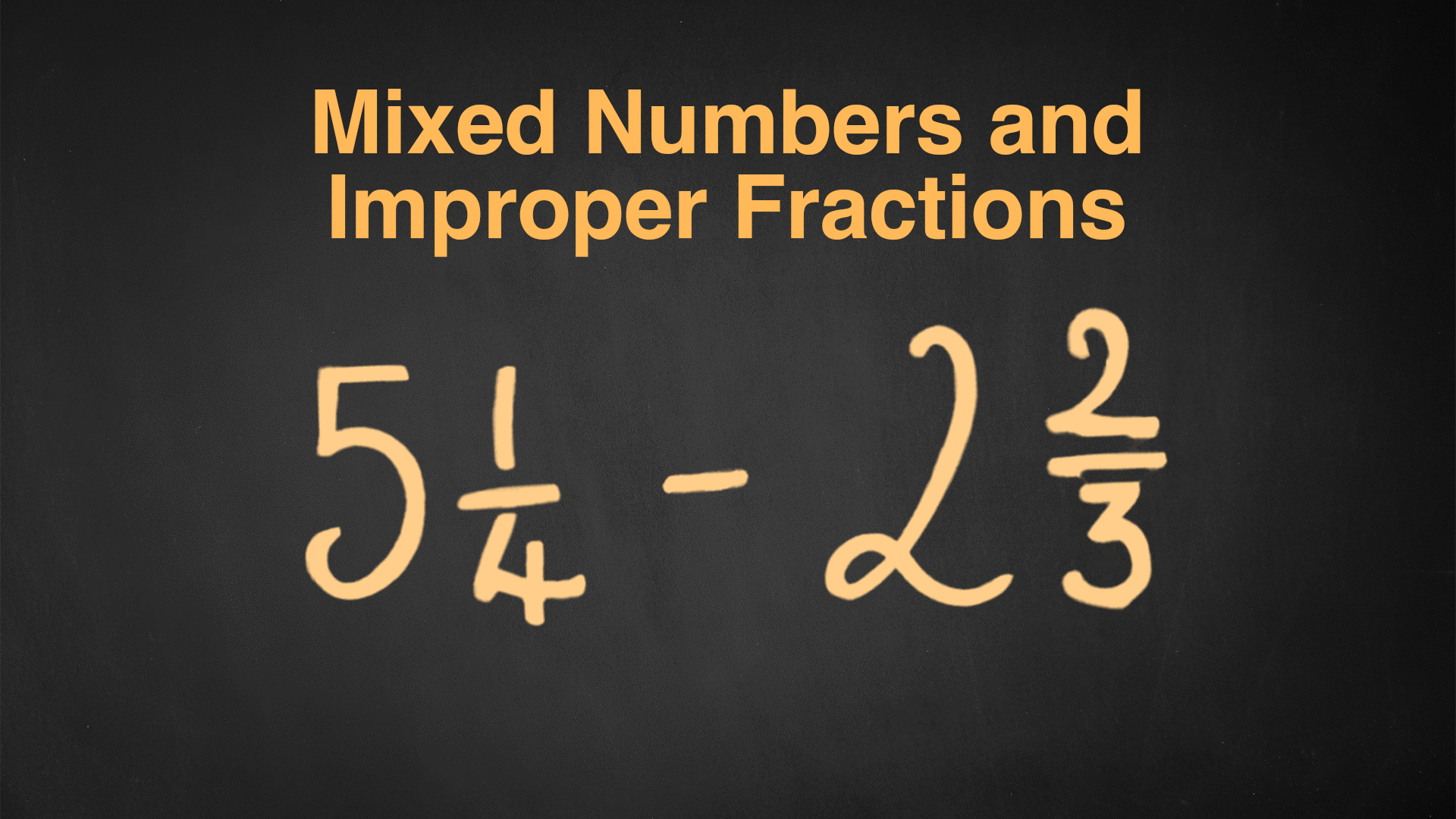 Fractions: Adding and Subtracting Mixed Fractions | ClickView