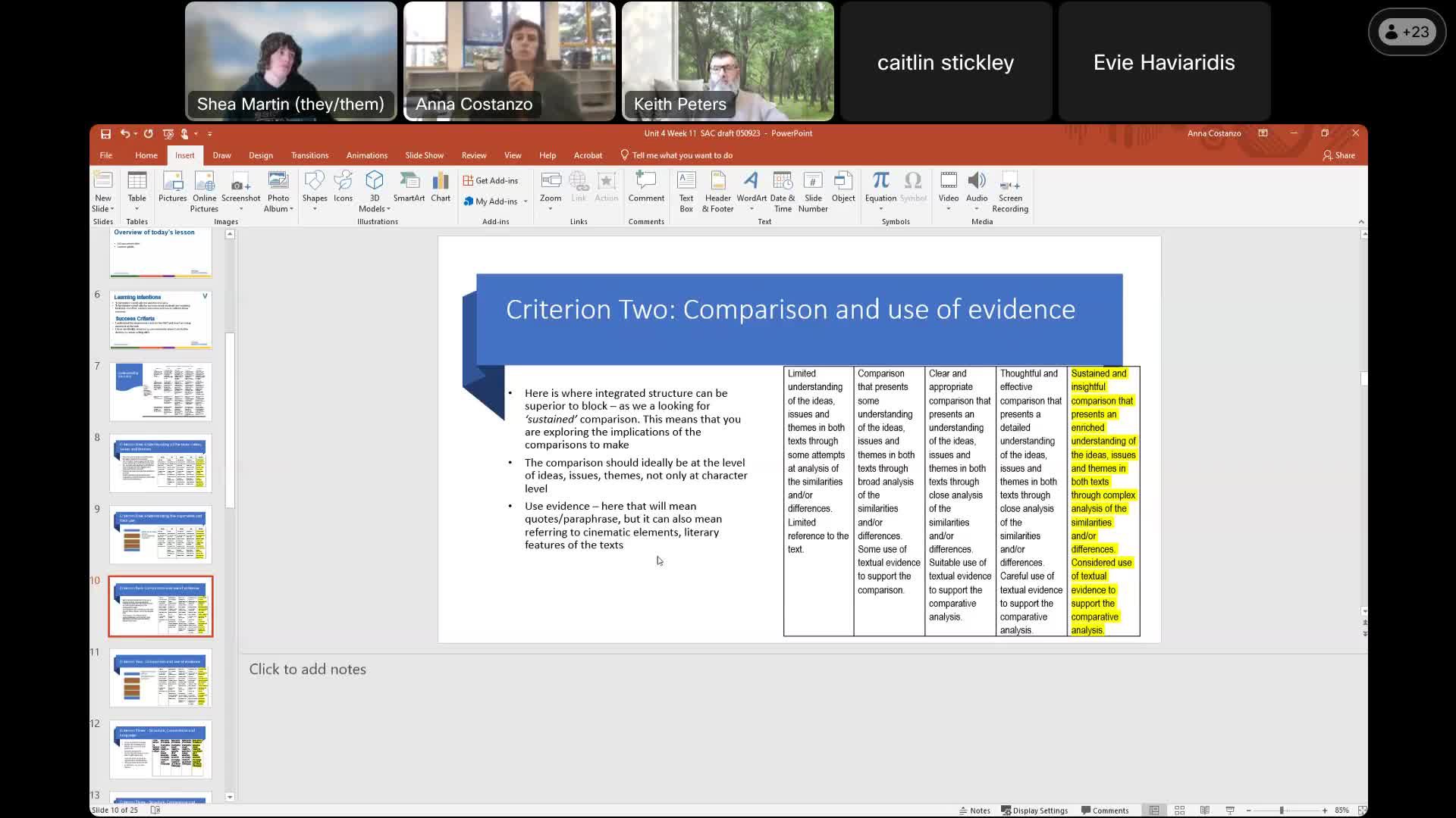 Year 12 English Unit 4 Lesson 11 - ClickView