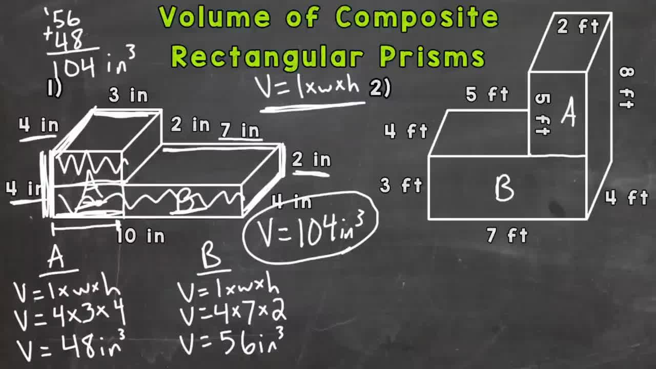 Volume of Composite Rectangular Prisms | ClickView