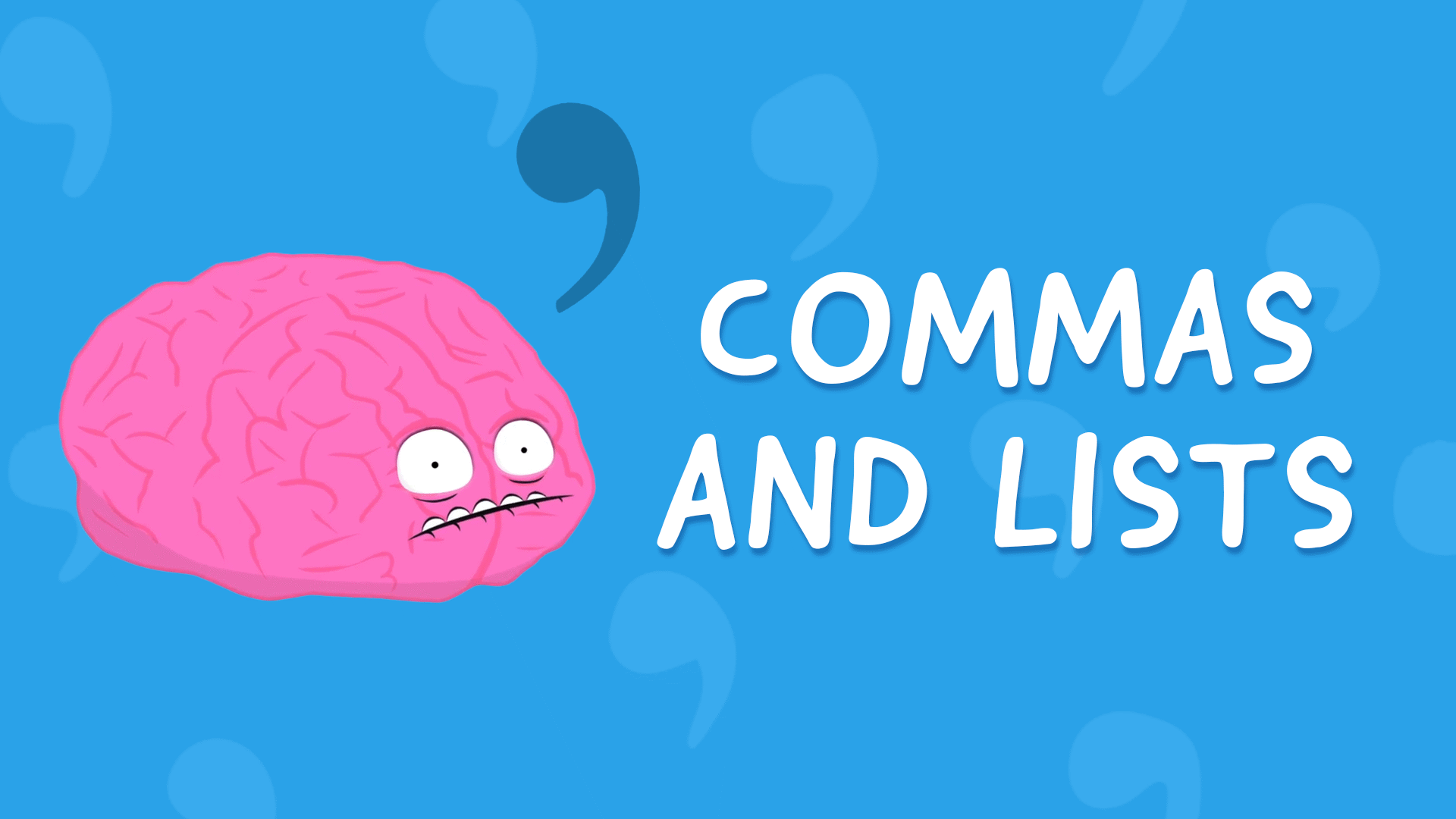 How Are Commas Used in a List? Video & Resources | ClickView