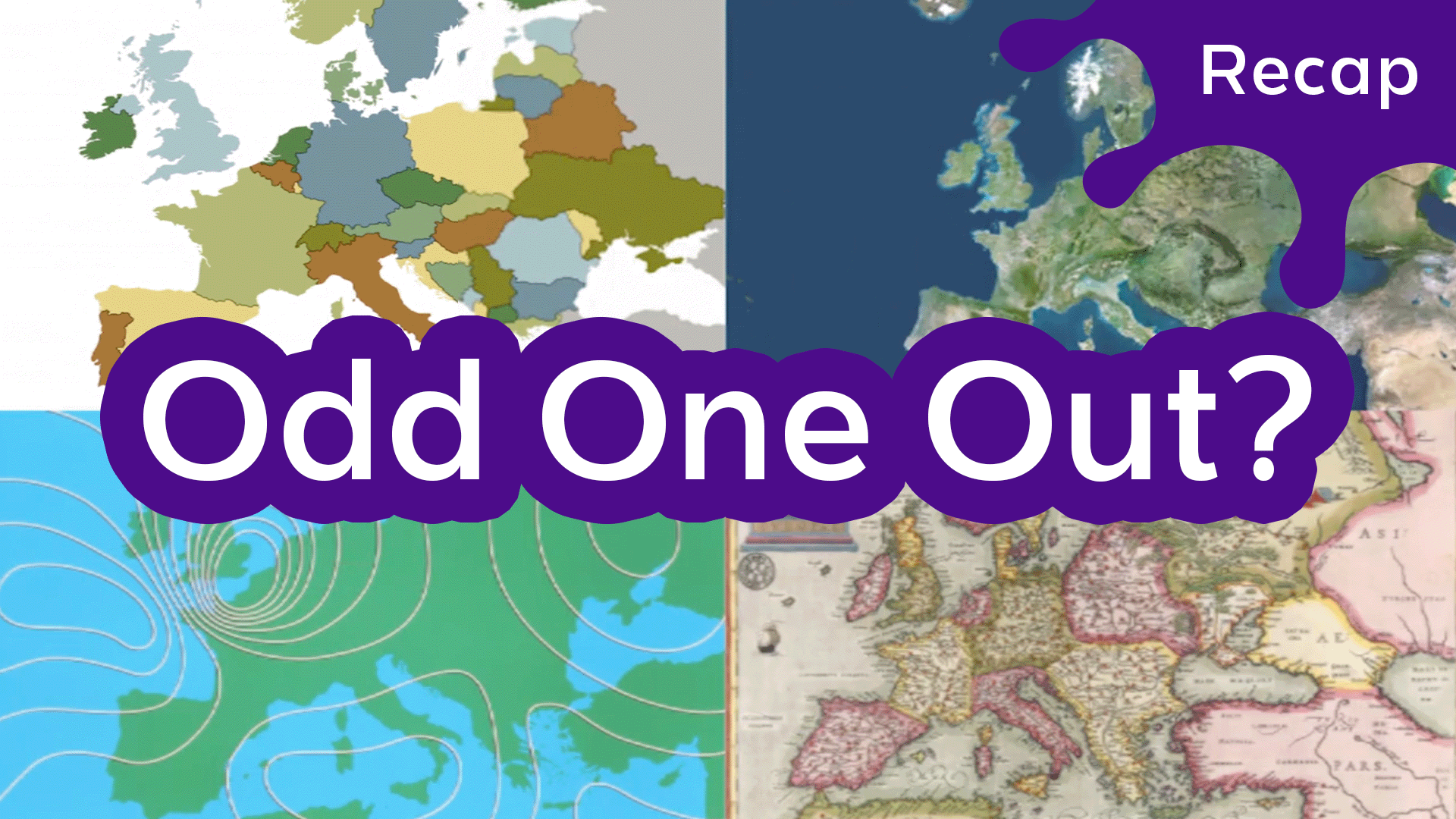 What Is a Map? – Odd One Out Video & Resources | ClickView