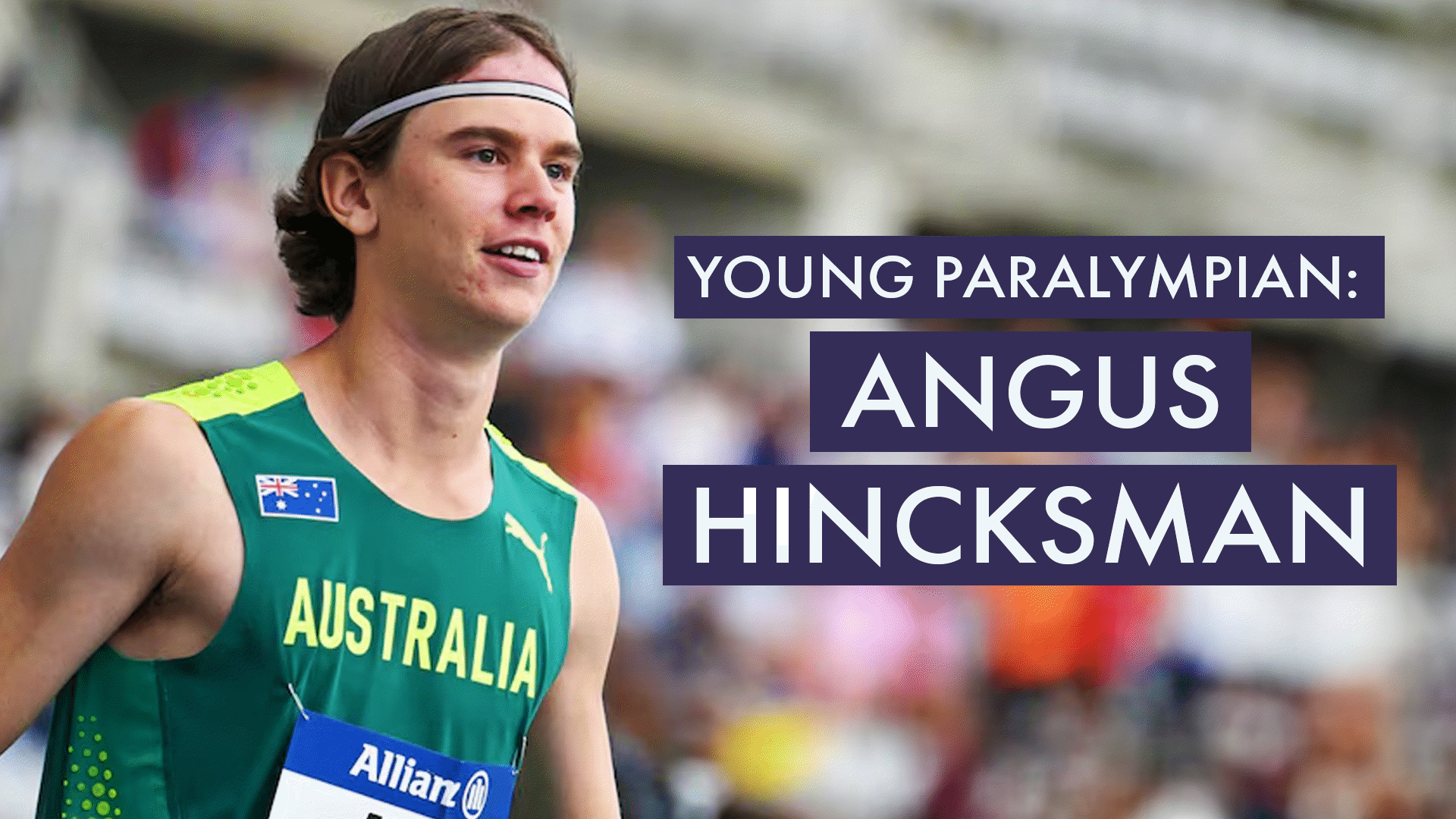 Young Paralympian: Angus Hincksman - We meet... - ClickView