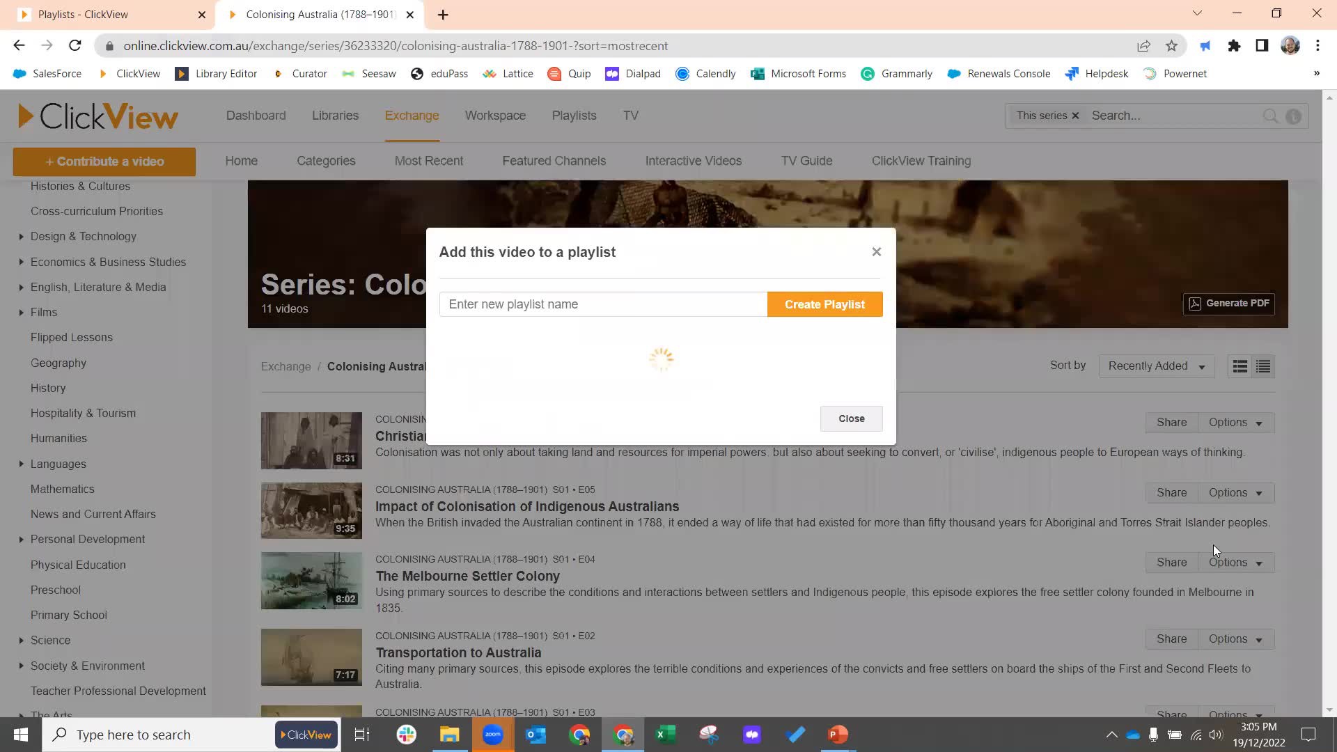 Webinar: Cross Curriculum focus - Webinar rec... - ClickView