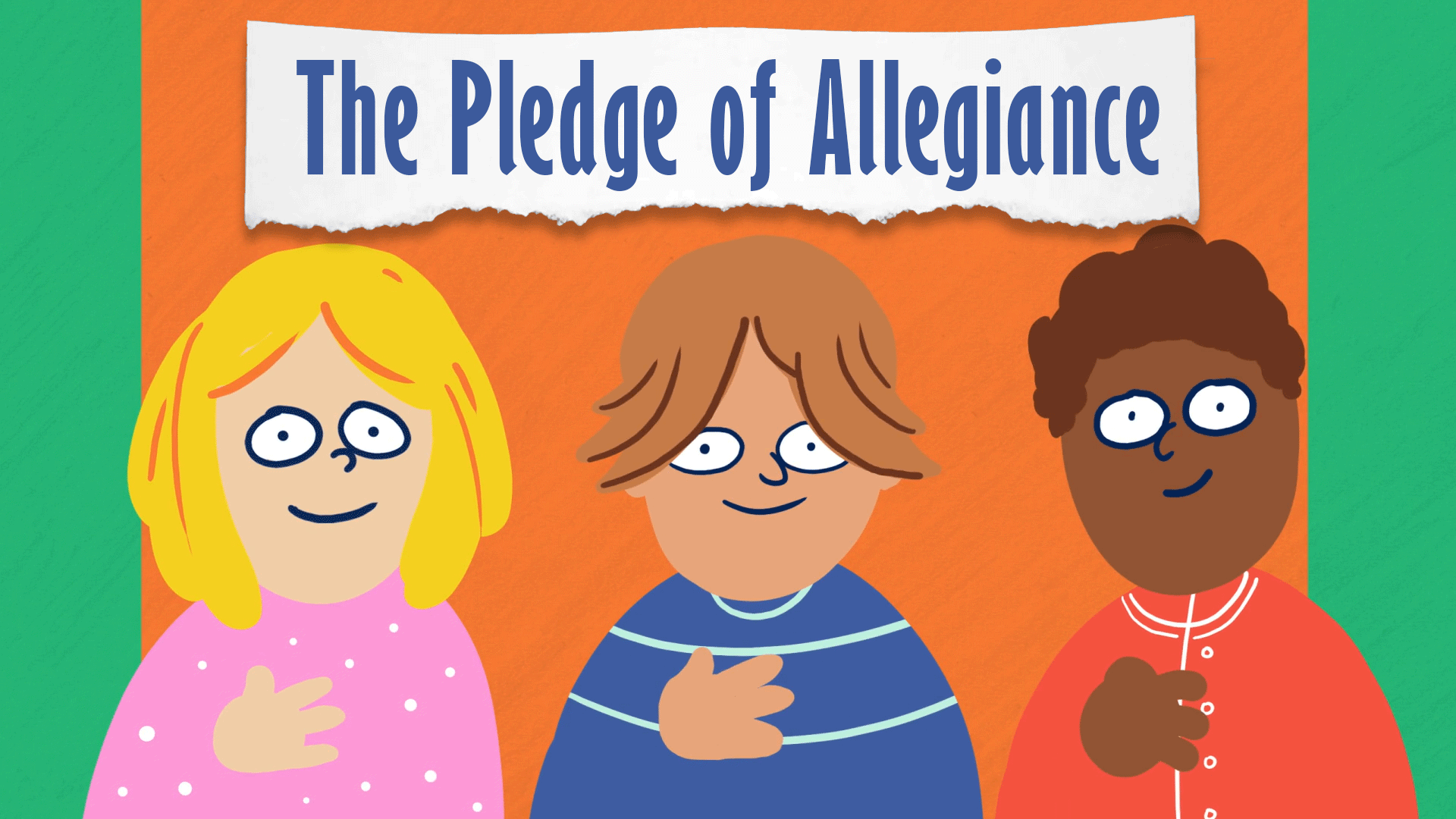 The Pledge of Allegiance Video Teaching Resources | ClickView