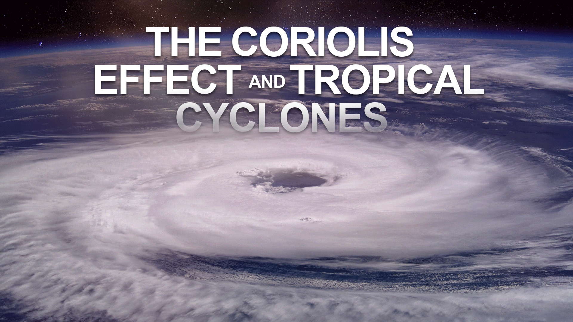 The Coriolis Effect and Tropical Cyclones | ClickView
