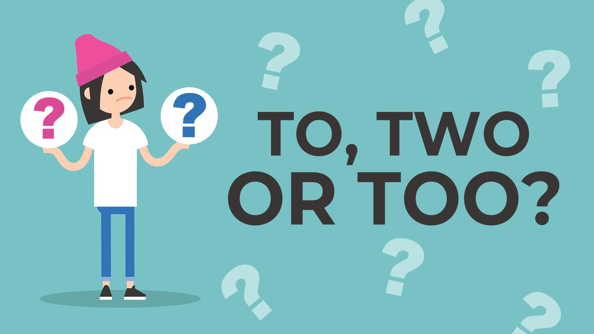 Commonly Confused Homophones: To/Too/Two, Their/There/They're | ClickView