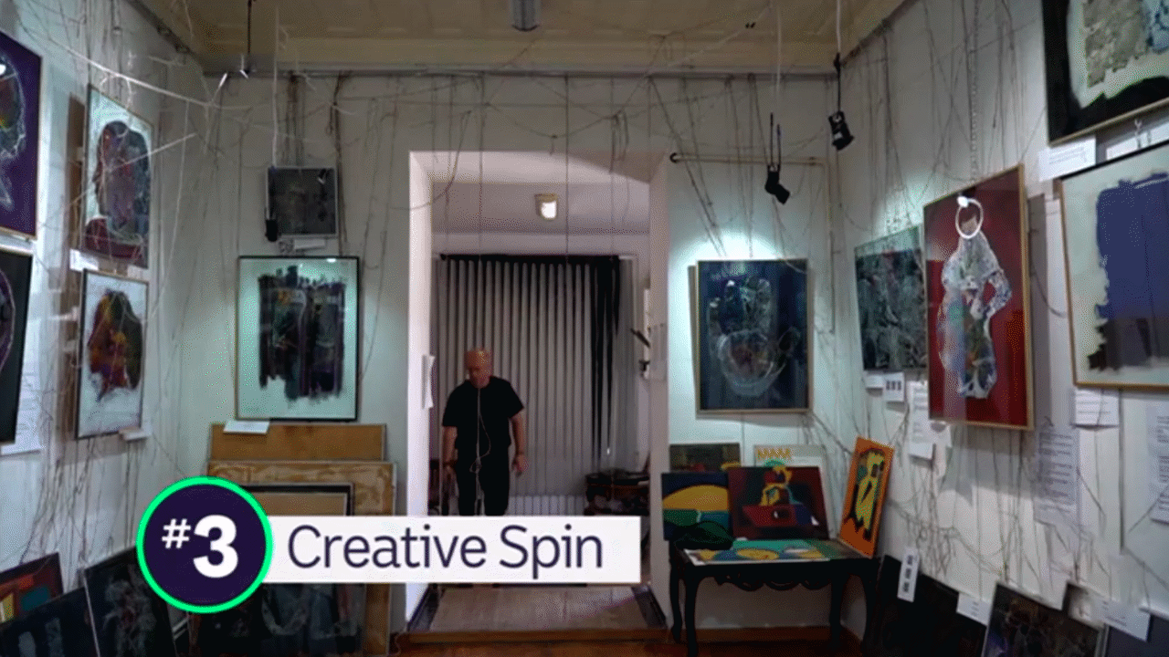 Cobweb Art - To art of a different kind now i... - ClickView