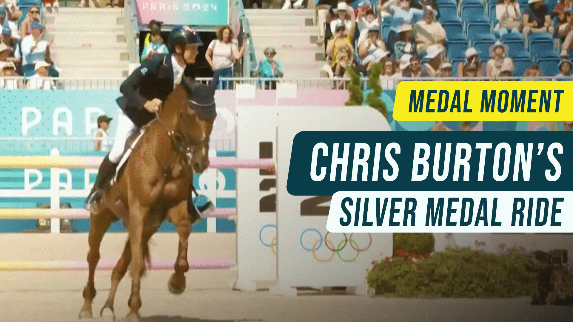 Chris Burton Wins Silver in Equestrian | ClickView
