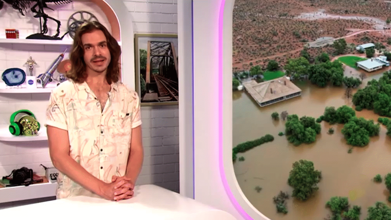 WA Floods - Heavy rain has caused flooding in... - ClickView