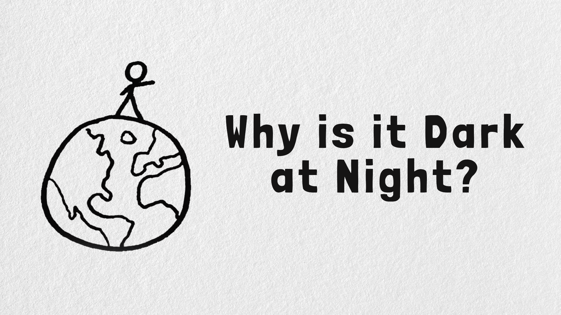 Why Is it Dark at Night? Video & Resources | ClickView