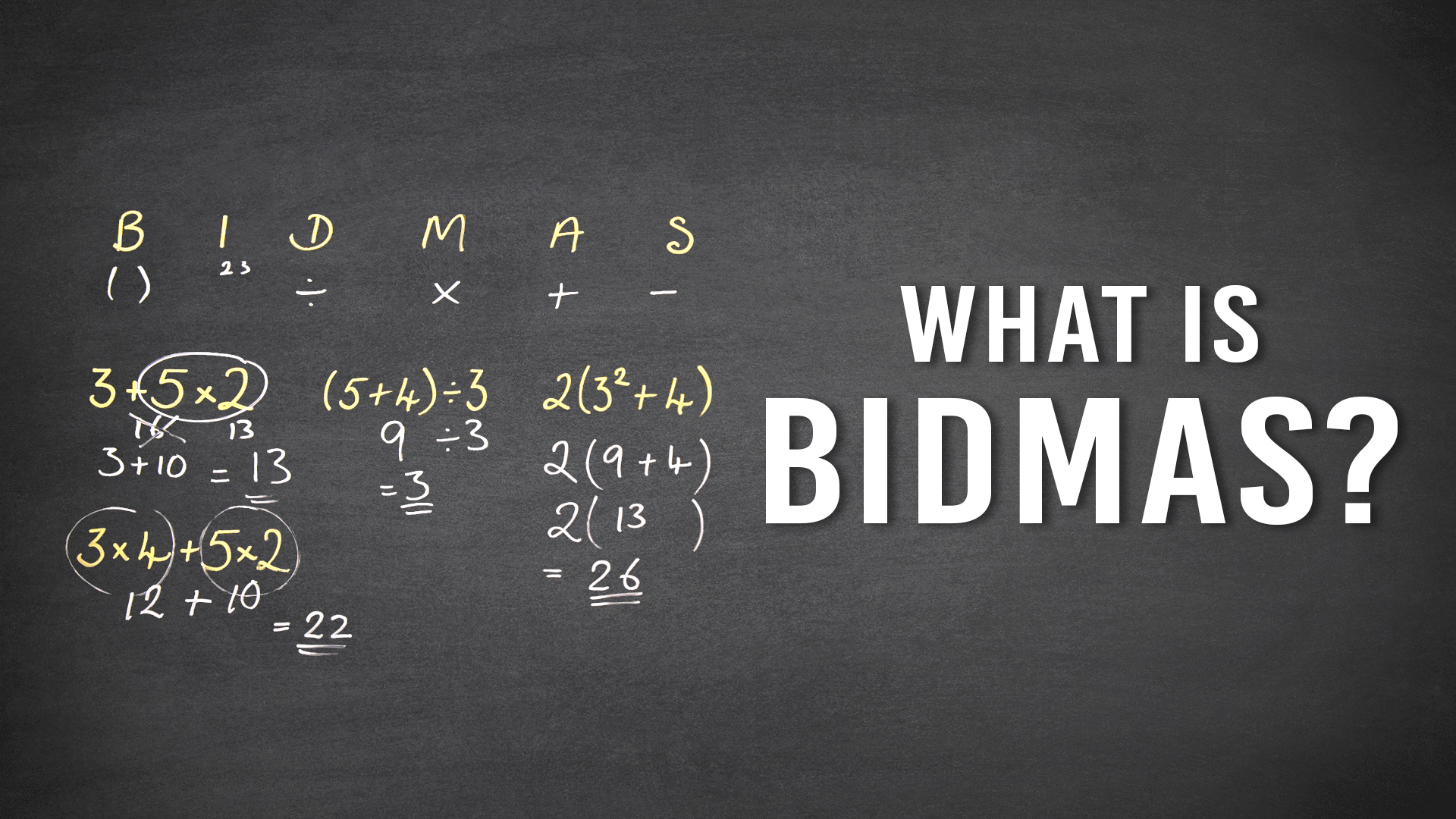 BIDMAS Video & Resources | ClickView