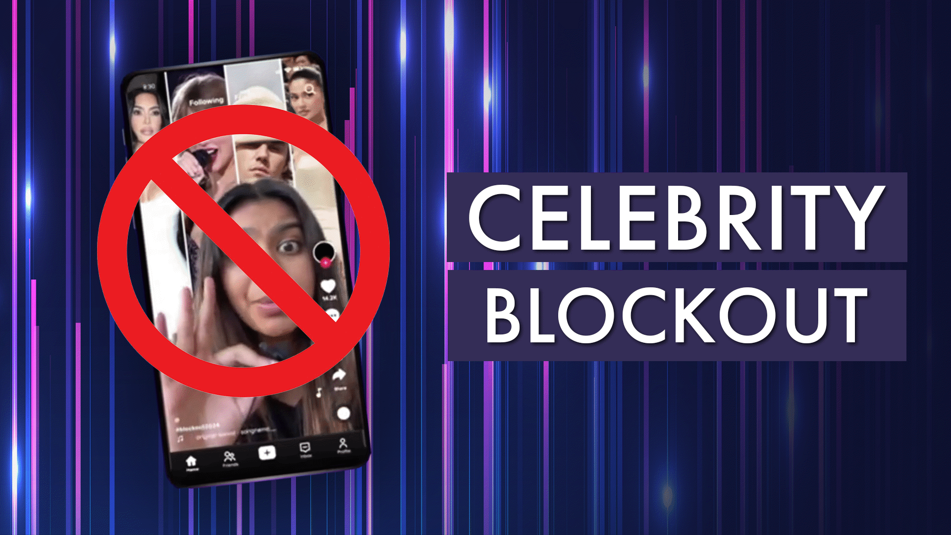 Celebrity Blockout - Recently some very famou... - ClickView