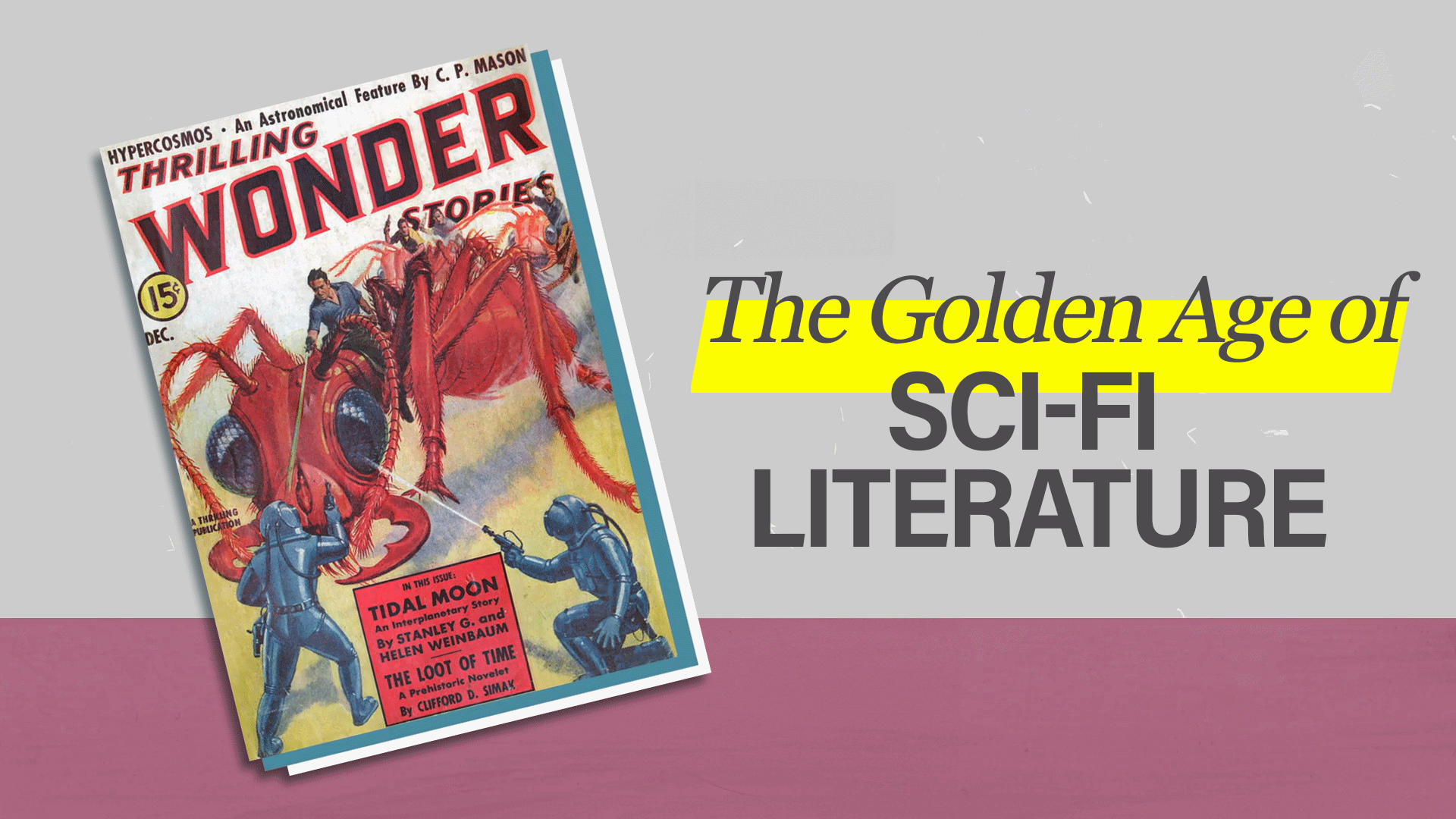 The Golden Age of Sci-Fi Literature | ClickView