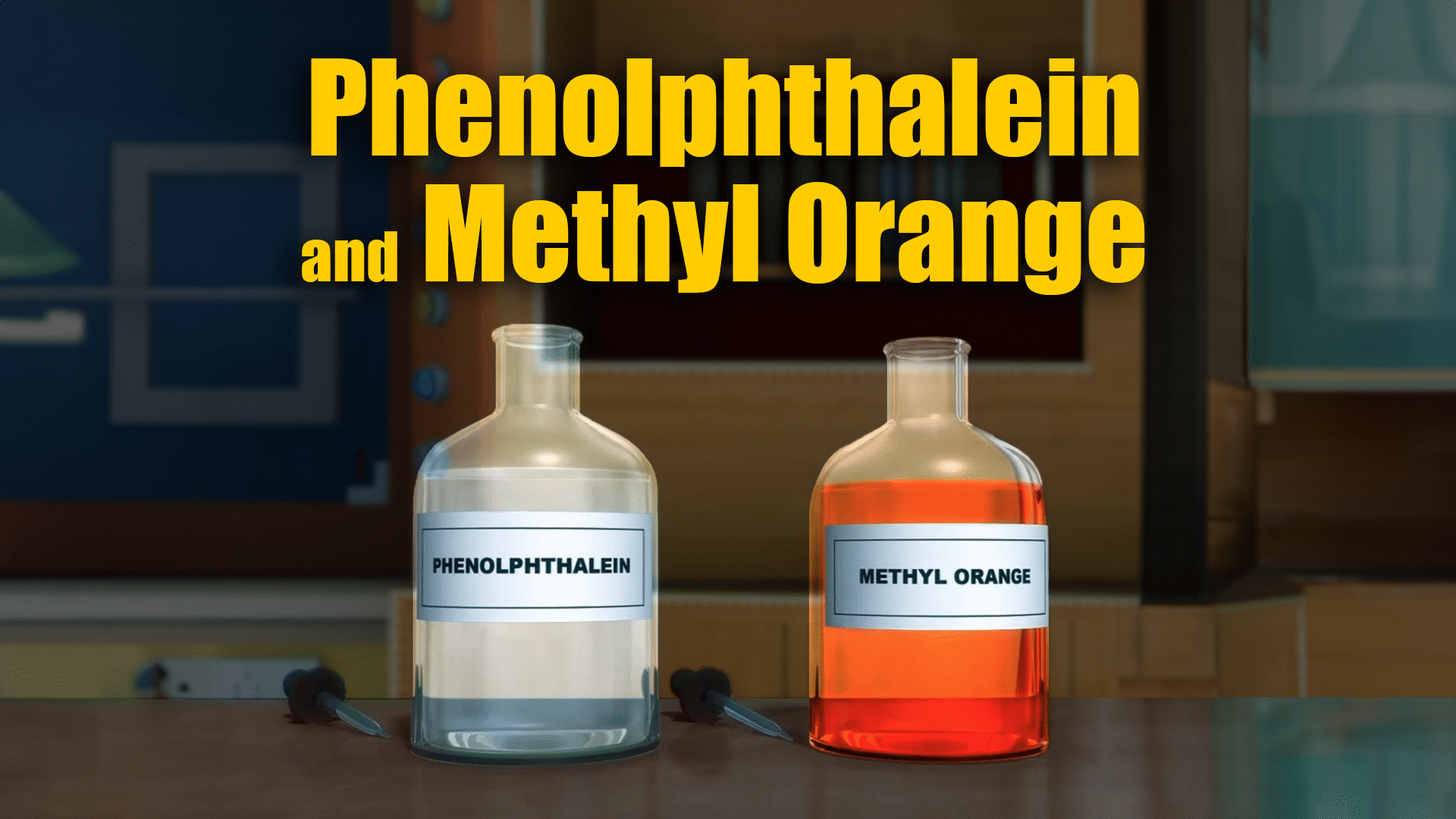 Synthetic Indicators: Phenolphthalein and Methyl Orange | ClickView