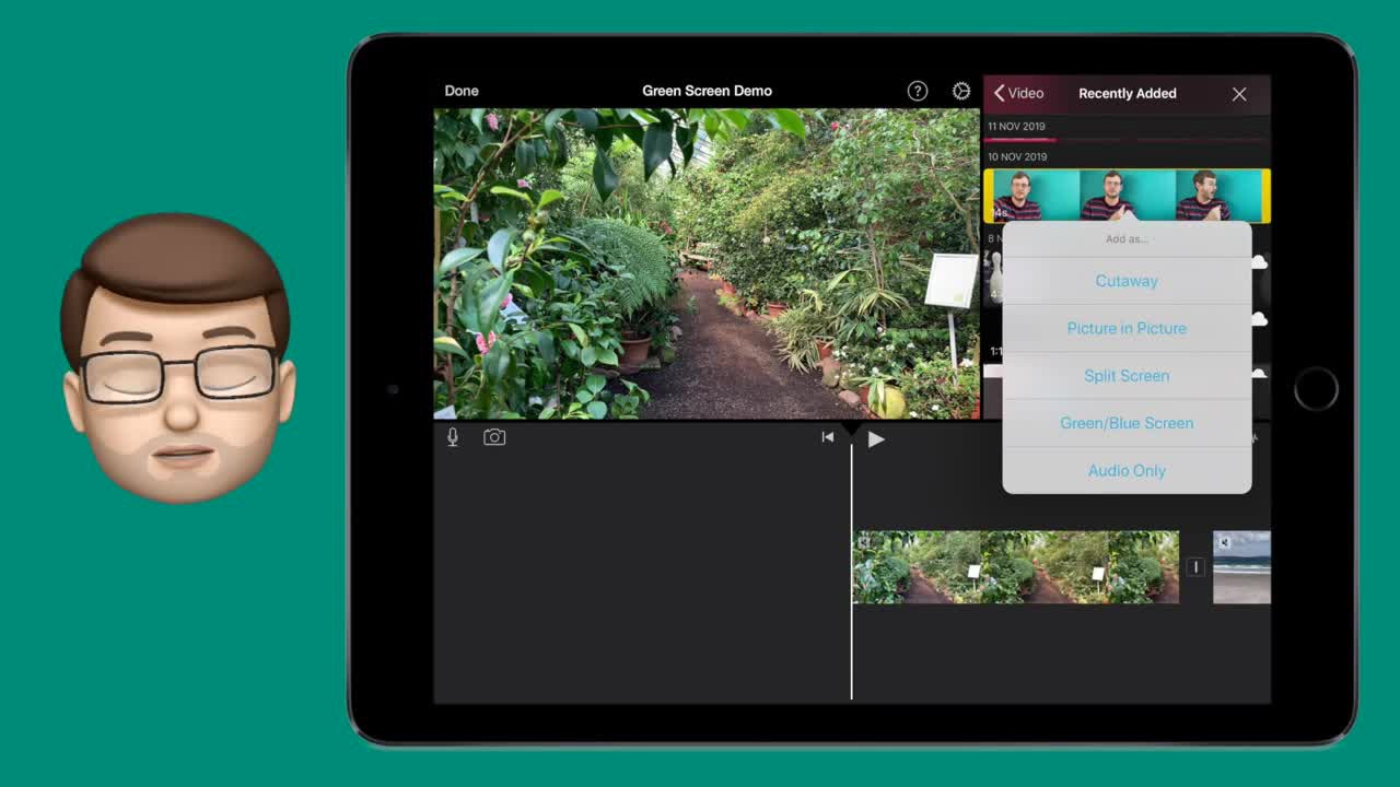 How to Create a Green Screen Effect in iMovie | ClickView