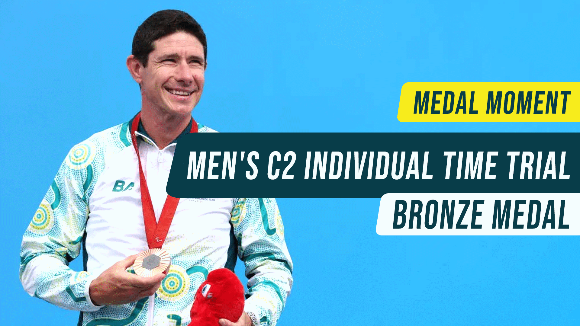 Medal Moment - Bronze for Darren Hicks | ClickView
