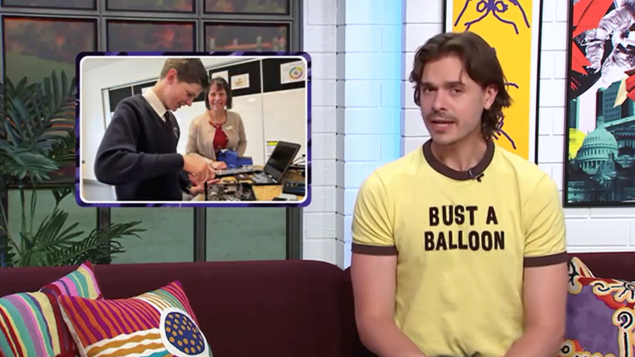 Computer Kid - Caleb has always had a fascina... - ClickView