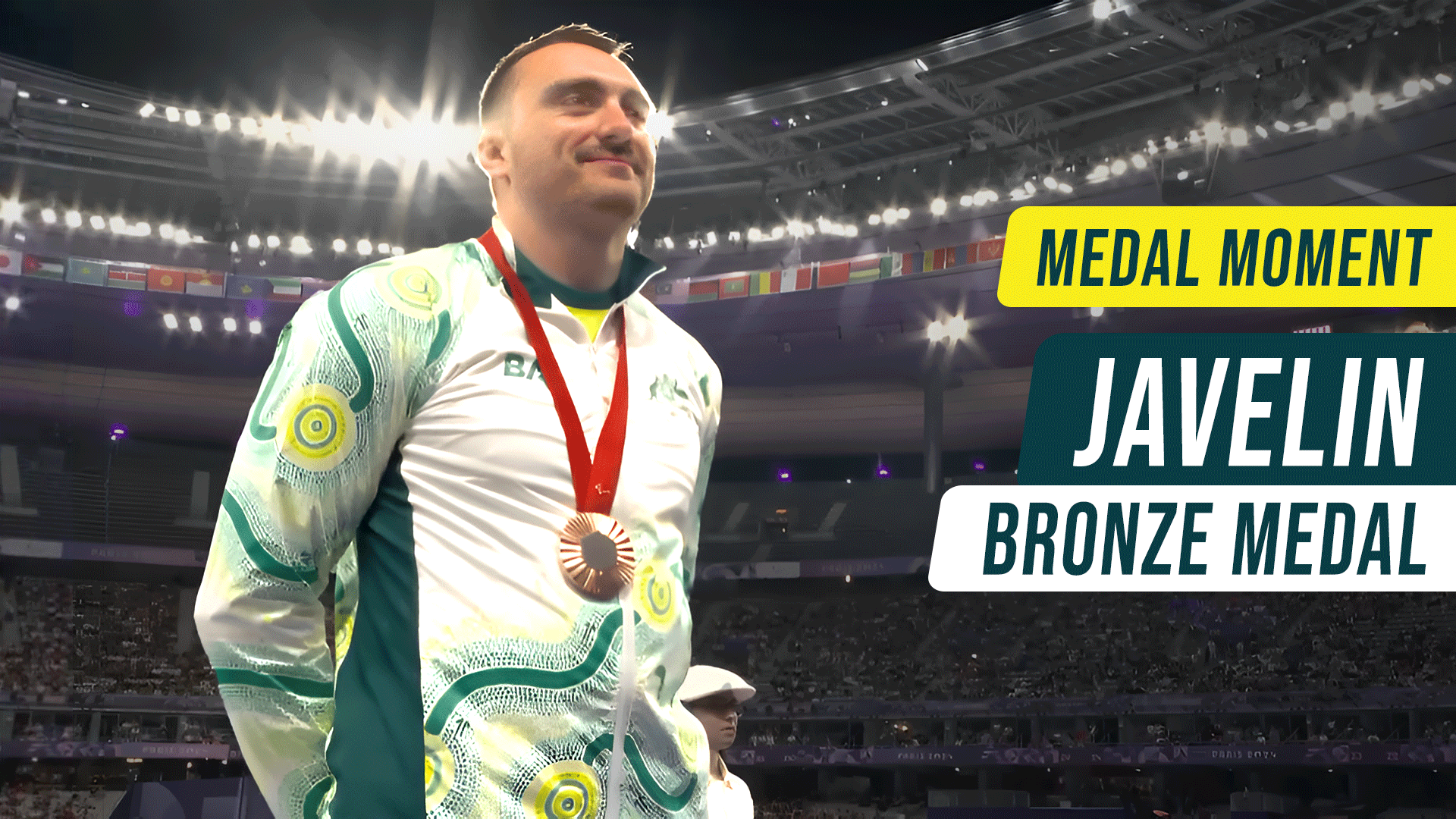 Medal Moment - Bronze for Michael Burian | ClickView