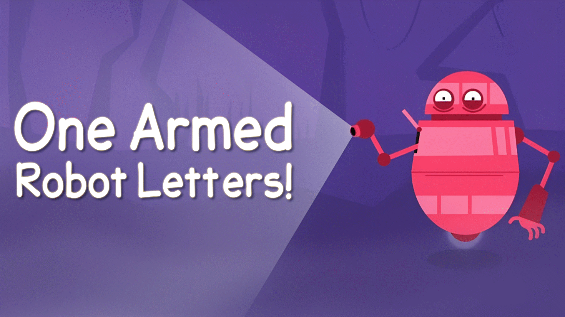 How to Write One Armed Robot Letters | ClickView