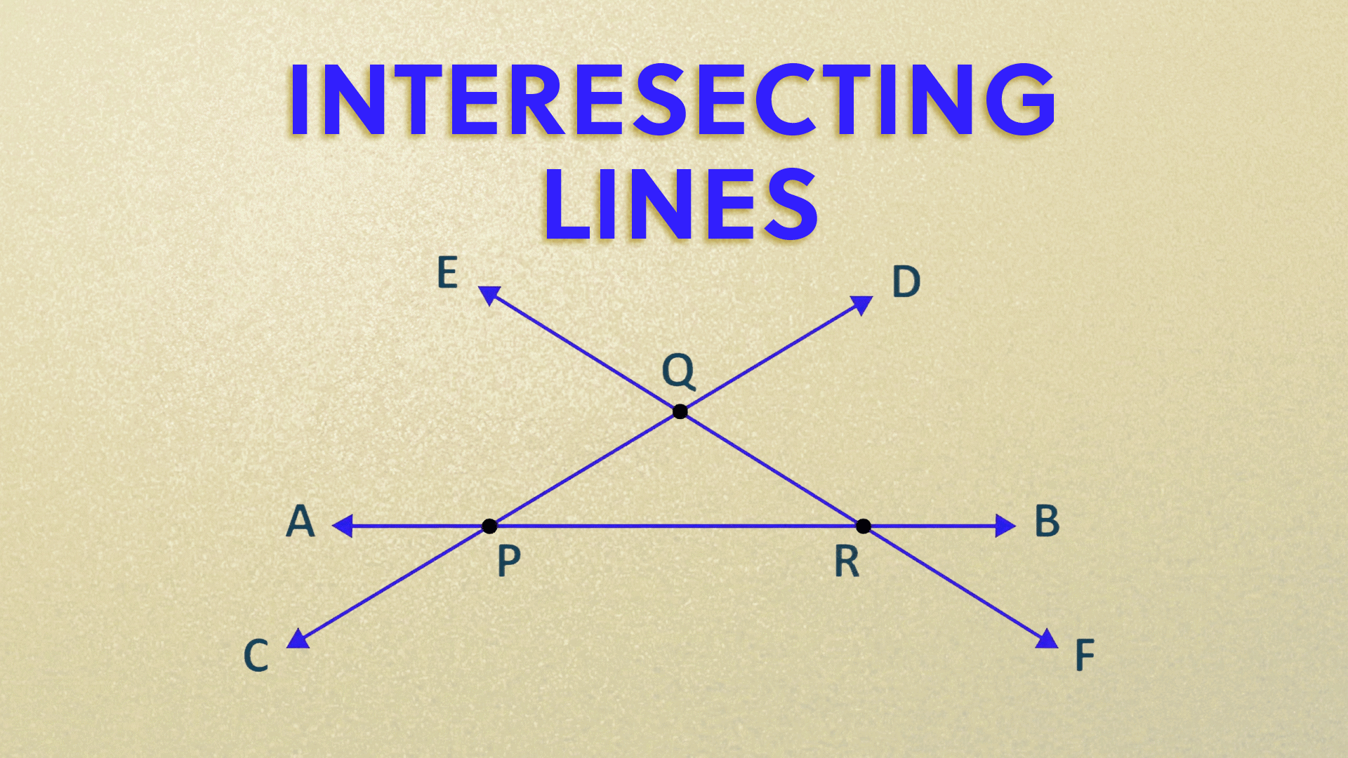 Intersecting Lines and a Transversal | ClickView